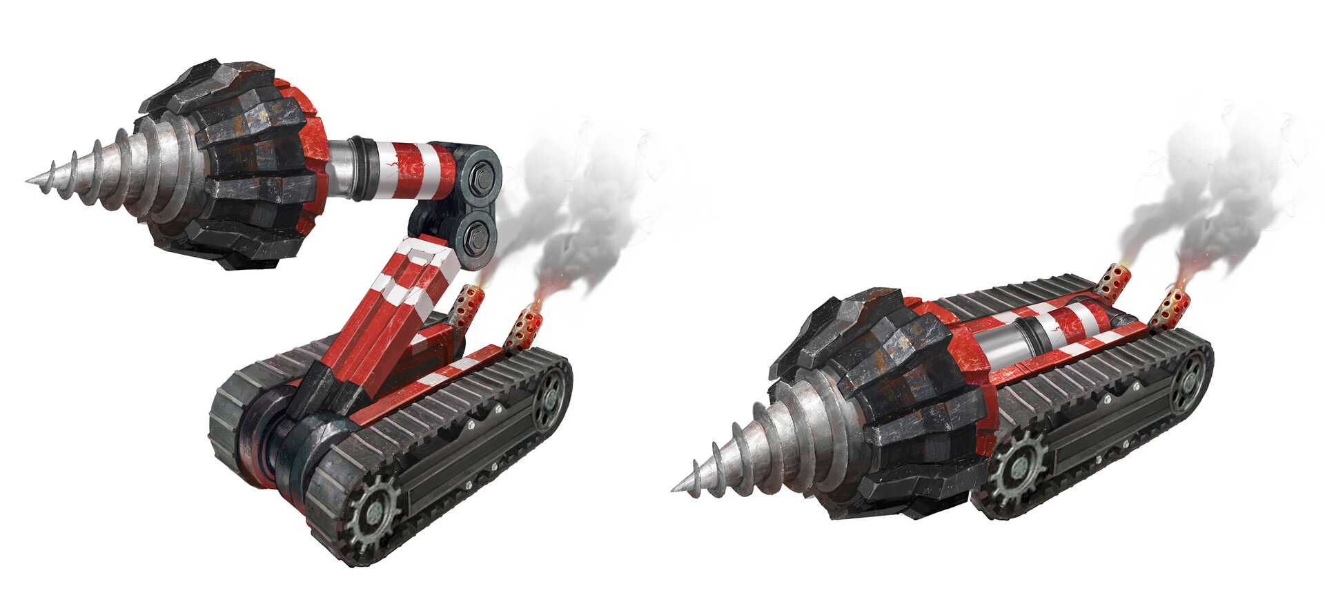 ArtStation - drill monster concept, kim sehoon