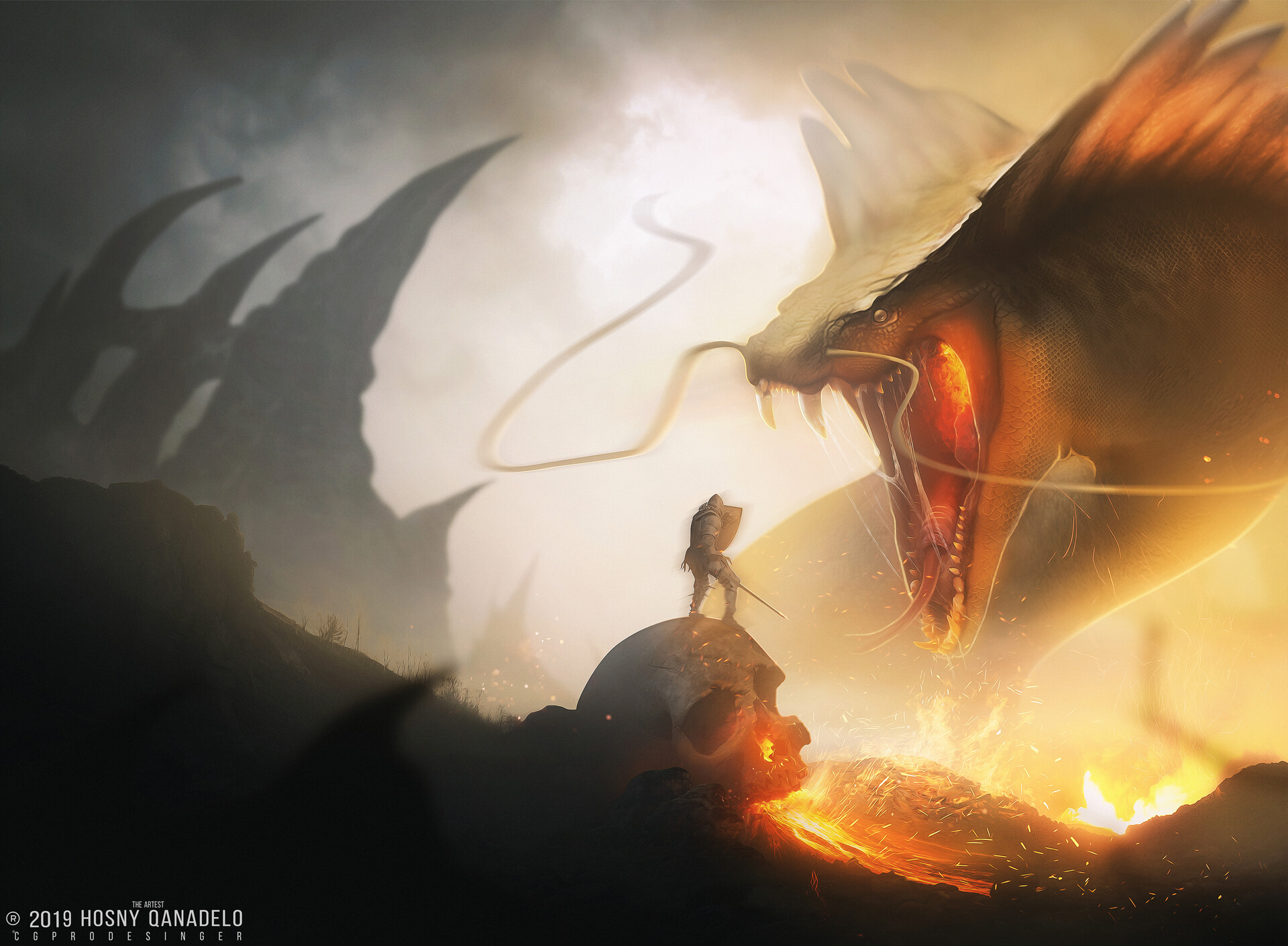 ArtStation - War of dragons