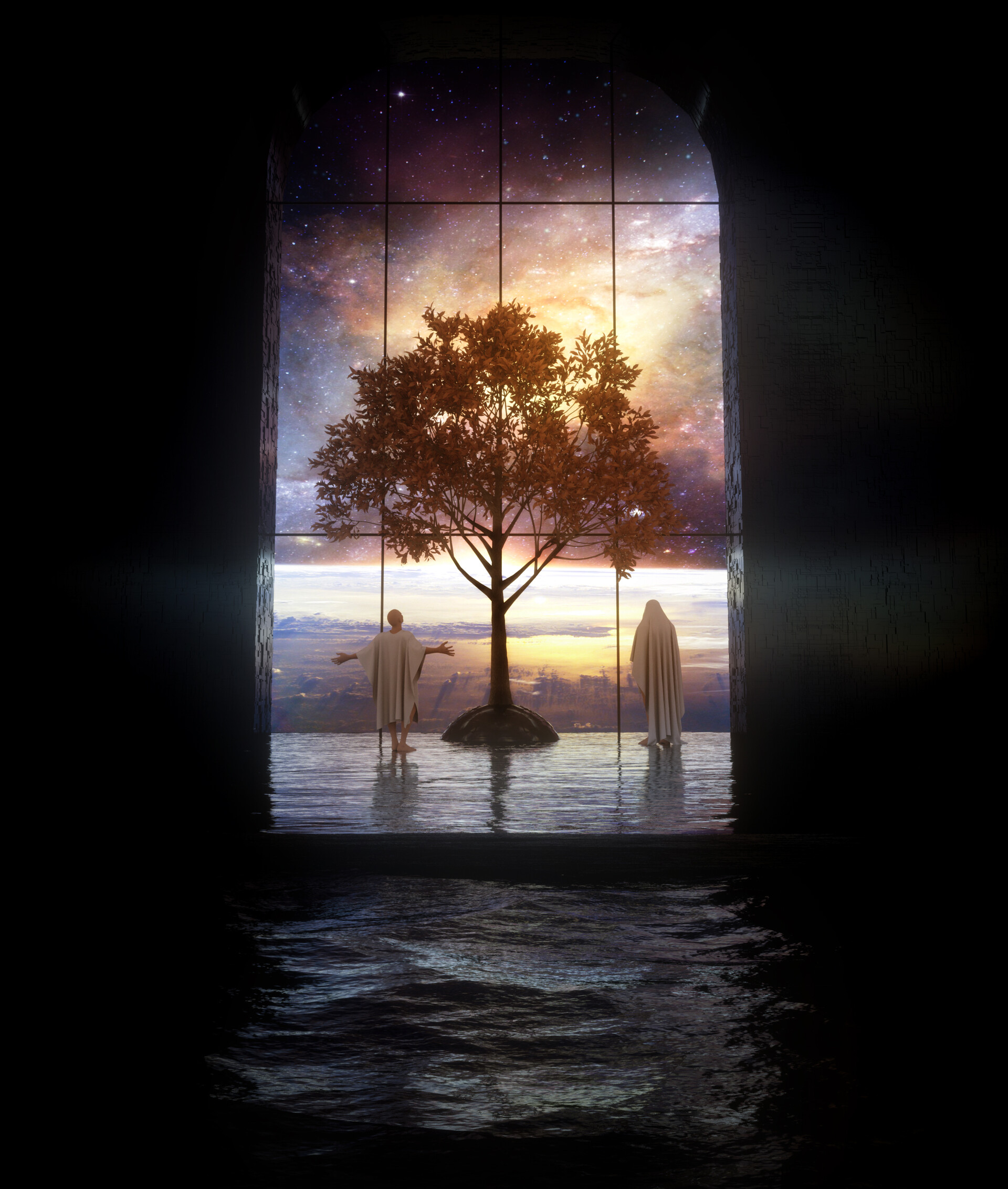 ArtStation - Fantasy tree