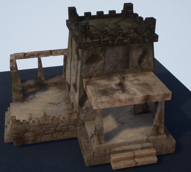 ArtStation - Stone house