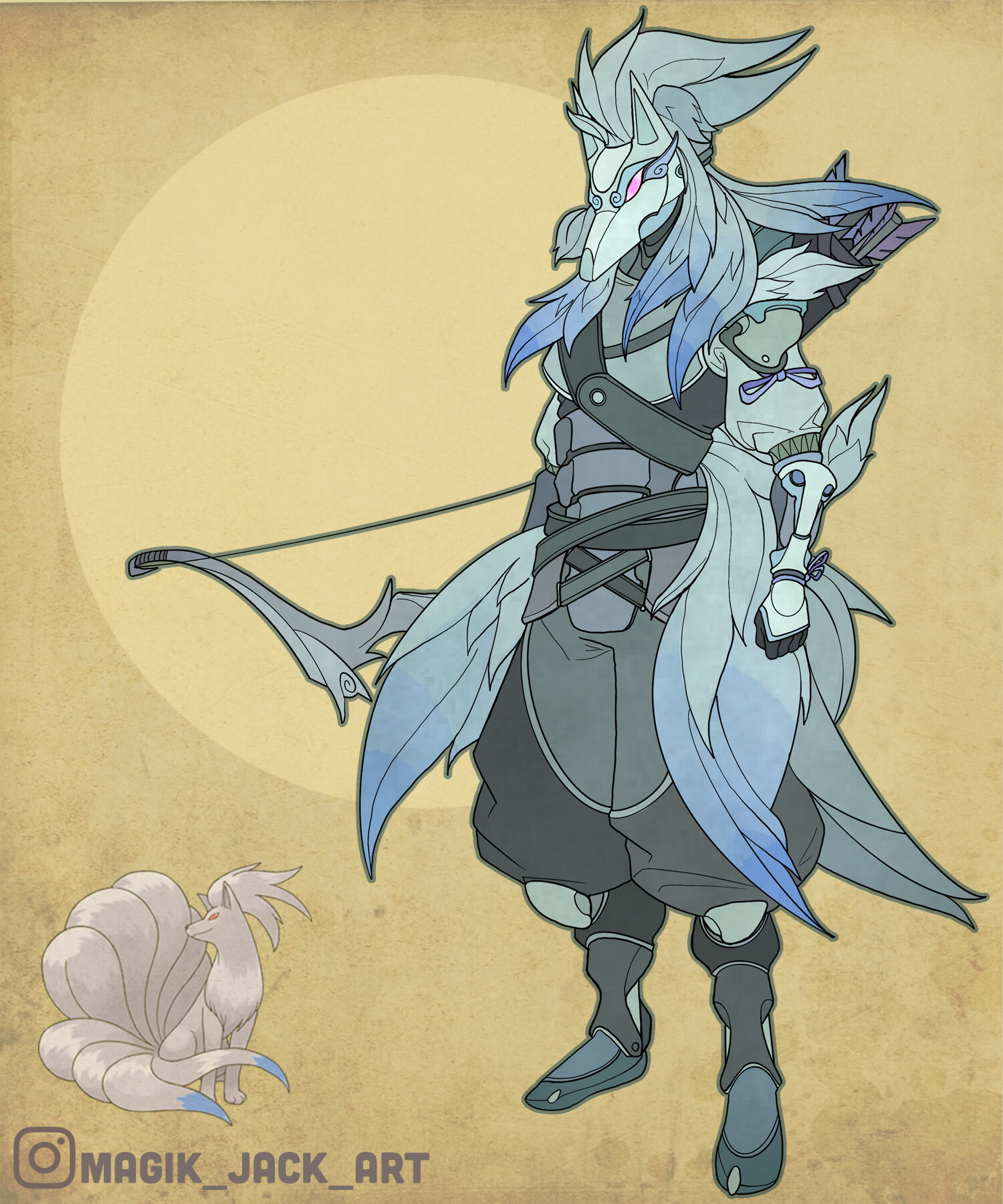 ArtStation - Ninetails Armor