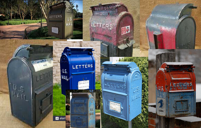 Old Post Office Mailbox