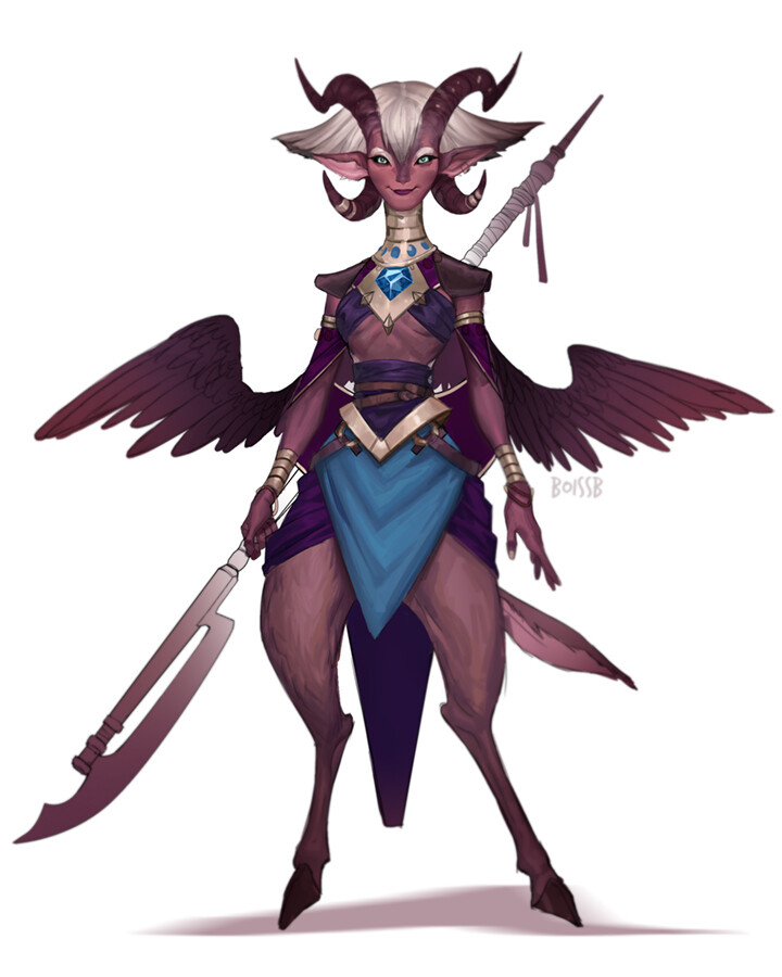 ArtStation - Desert Satyr