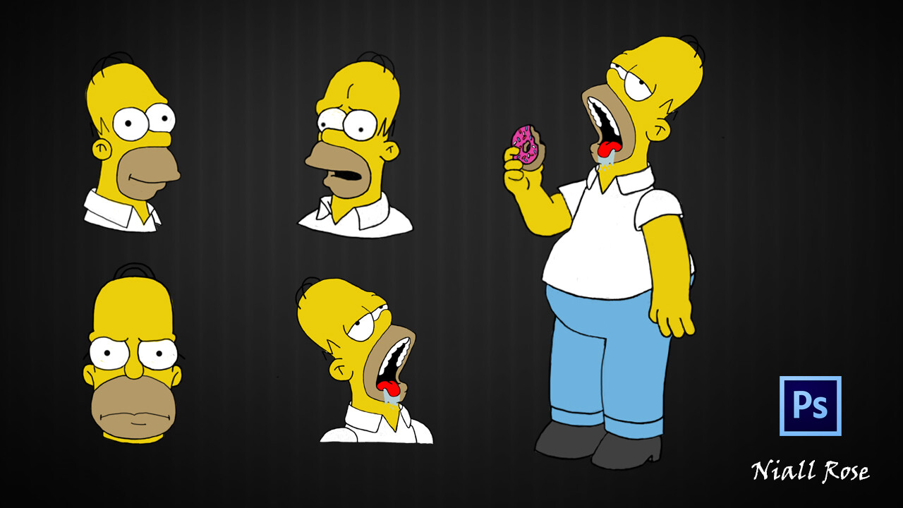 ArtStation - Homer Simpson