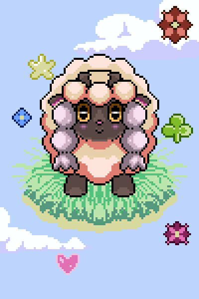 ArtStation - Cute Wooloo (Animated)