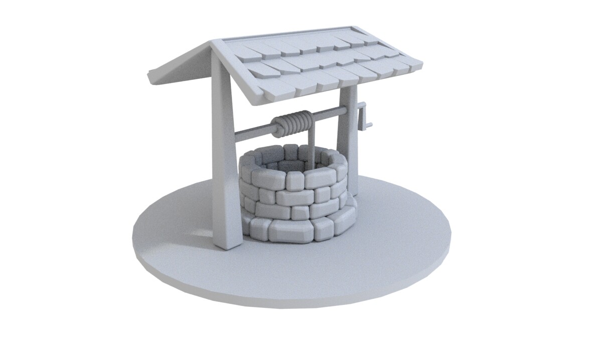 ArtStation - Well 3D model