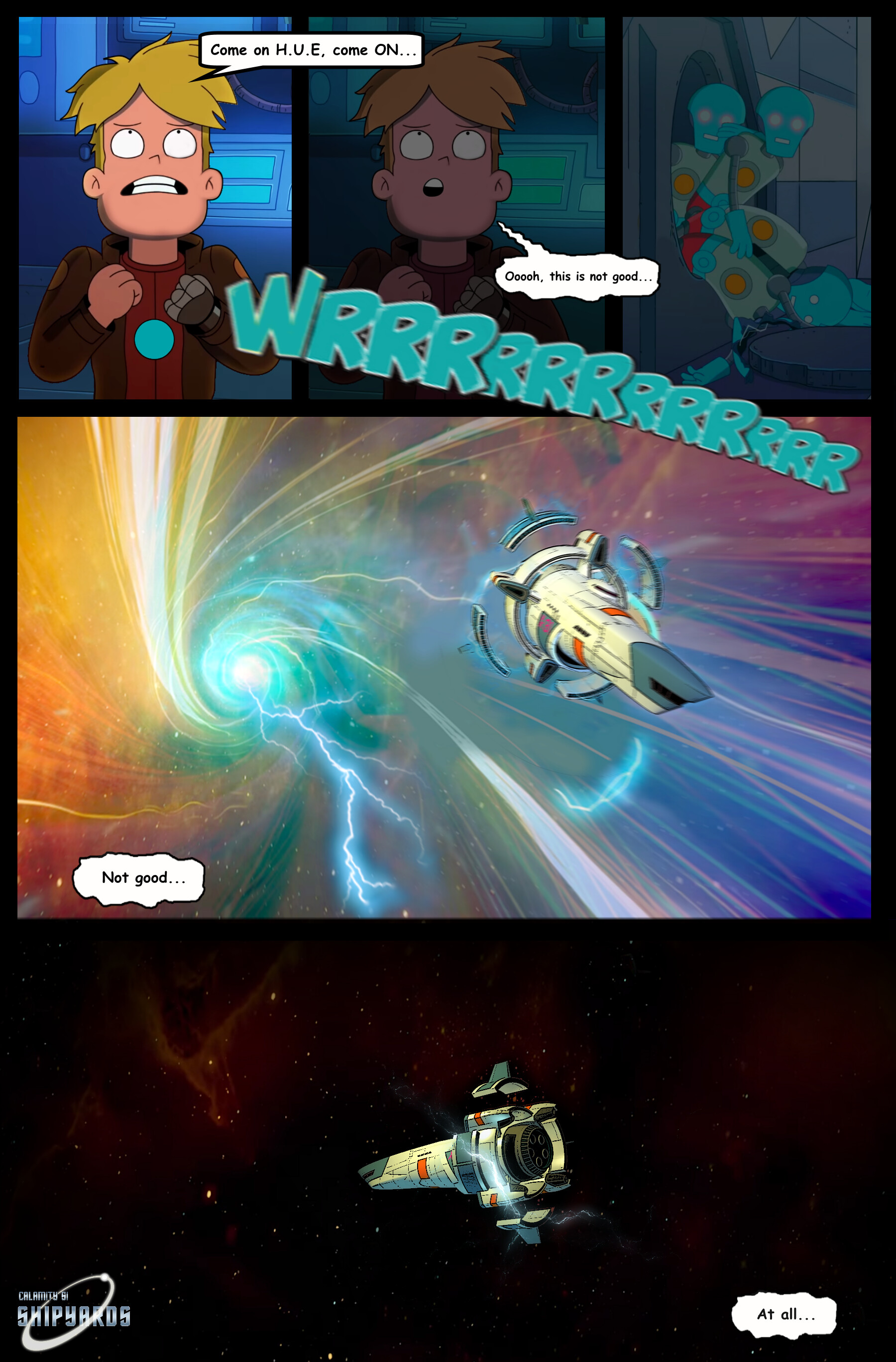 Scifi Shipyards - Final Space Comic Series