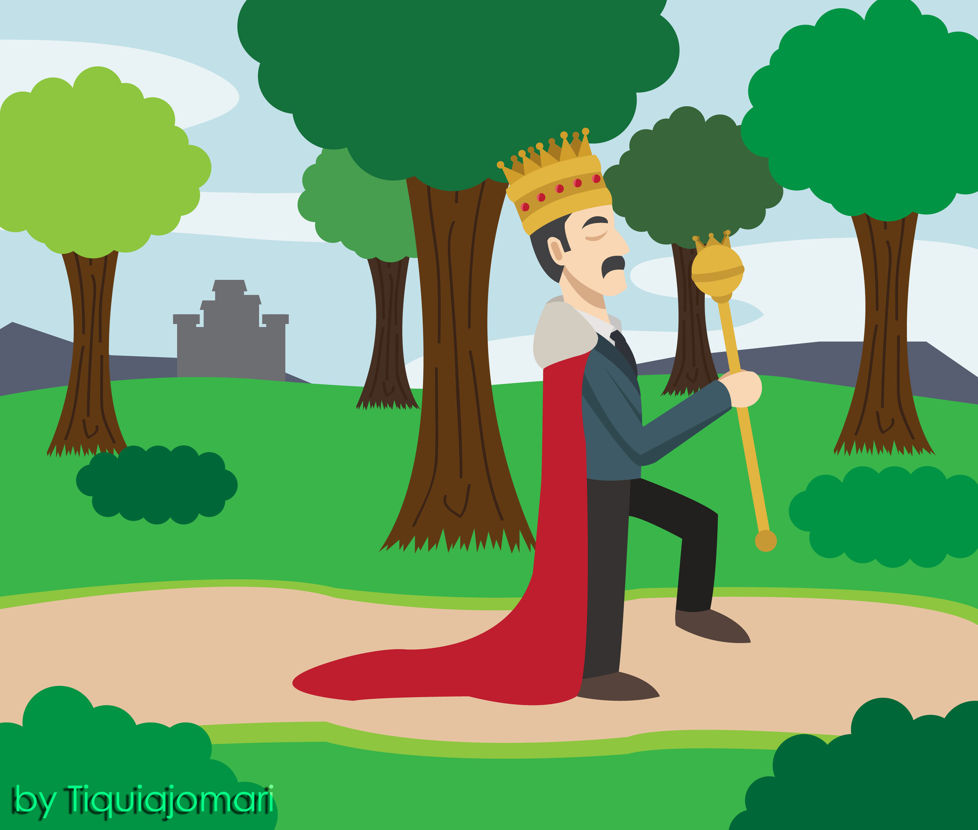 ArtStation - Wandering King