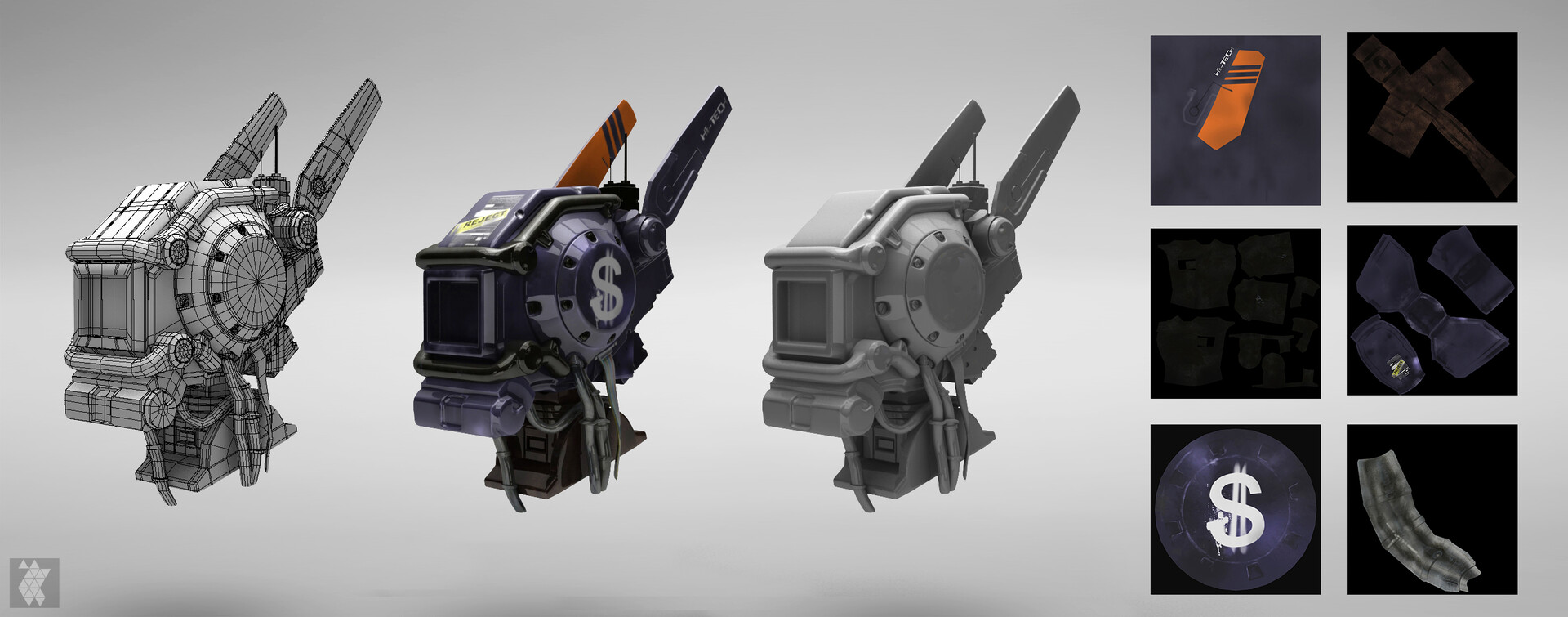 ArtStation - Chappie Head