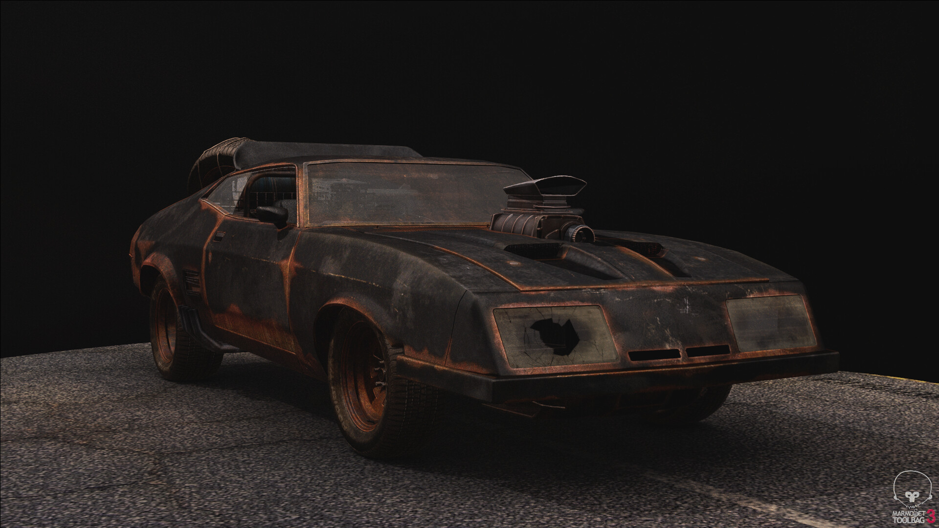 ArtStation - Mad Max Interceptor