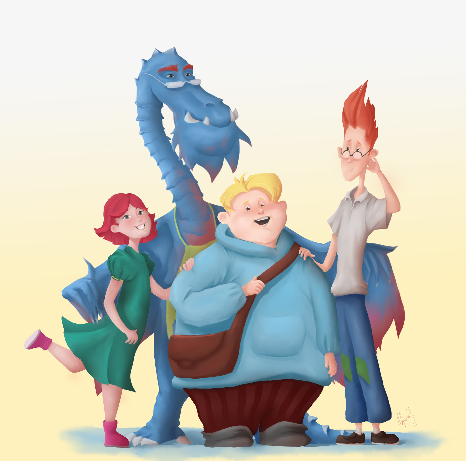 ArtStation - Art contest for Adventures of Tubby and Stretch