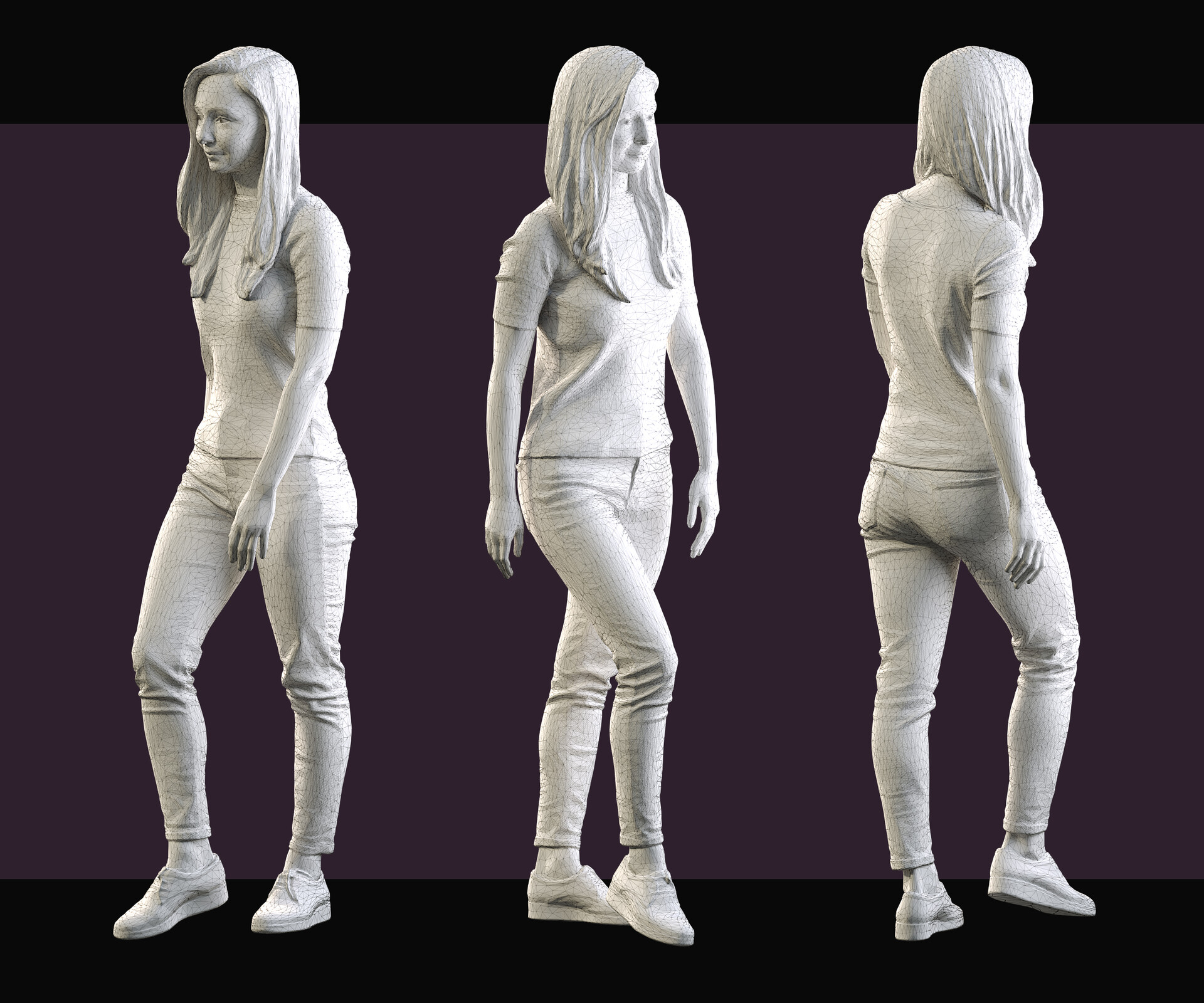 Rustam Arazov - 3d scan woman 8