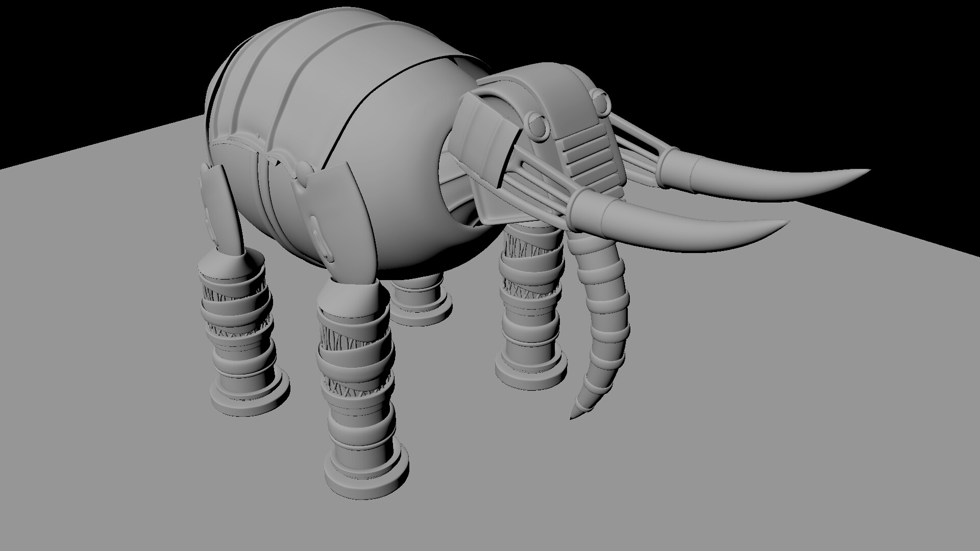 ArtStation - Mech Elephant