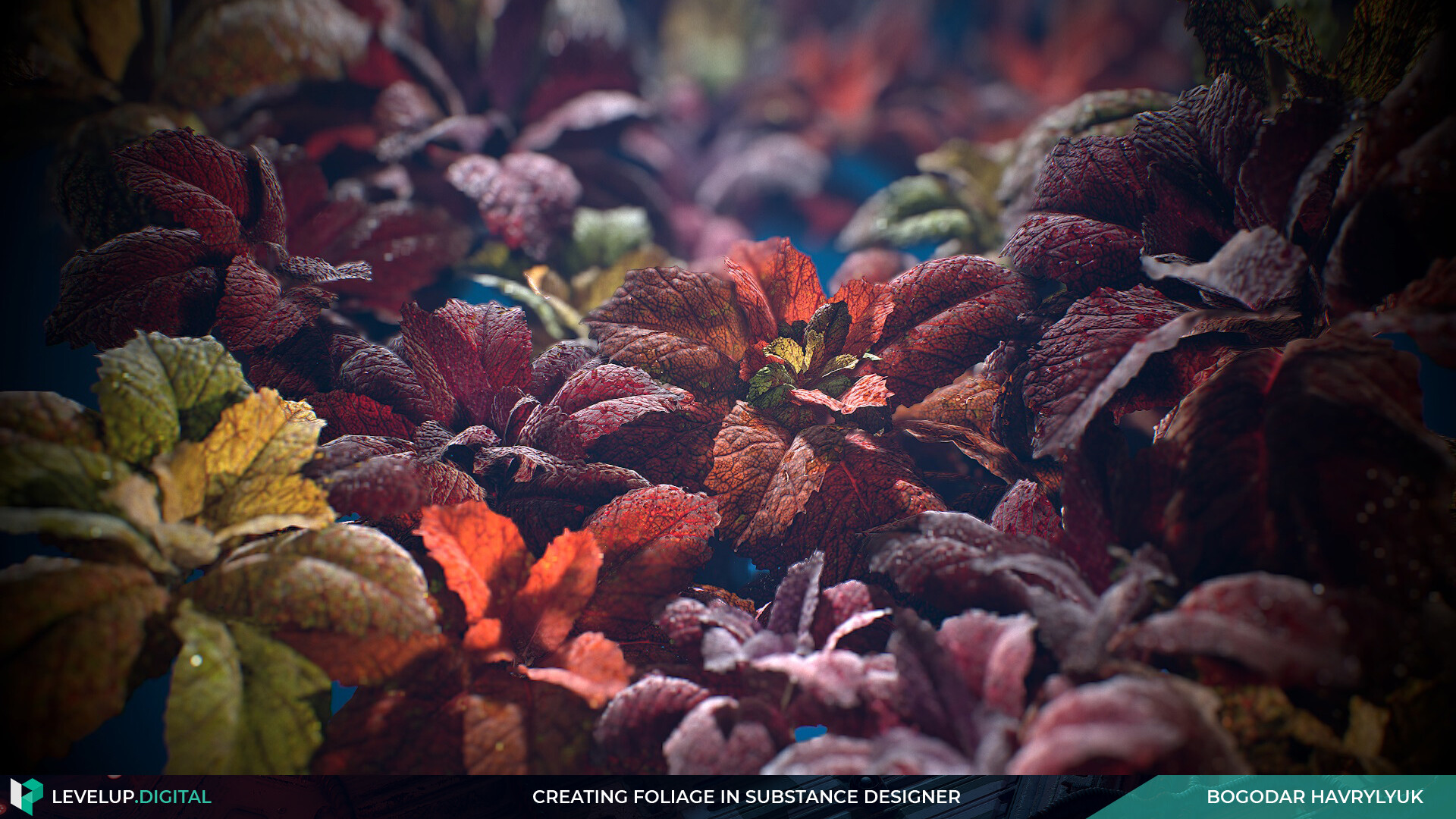Bogodar Havrylyuk - LevelUp.Digital Tutorial: Creating Foliage in Substance Designer
