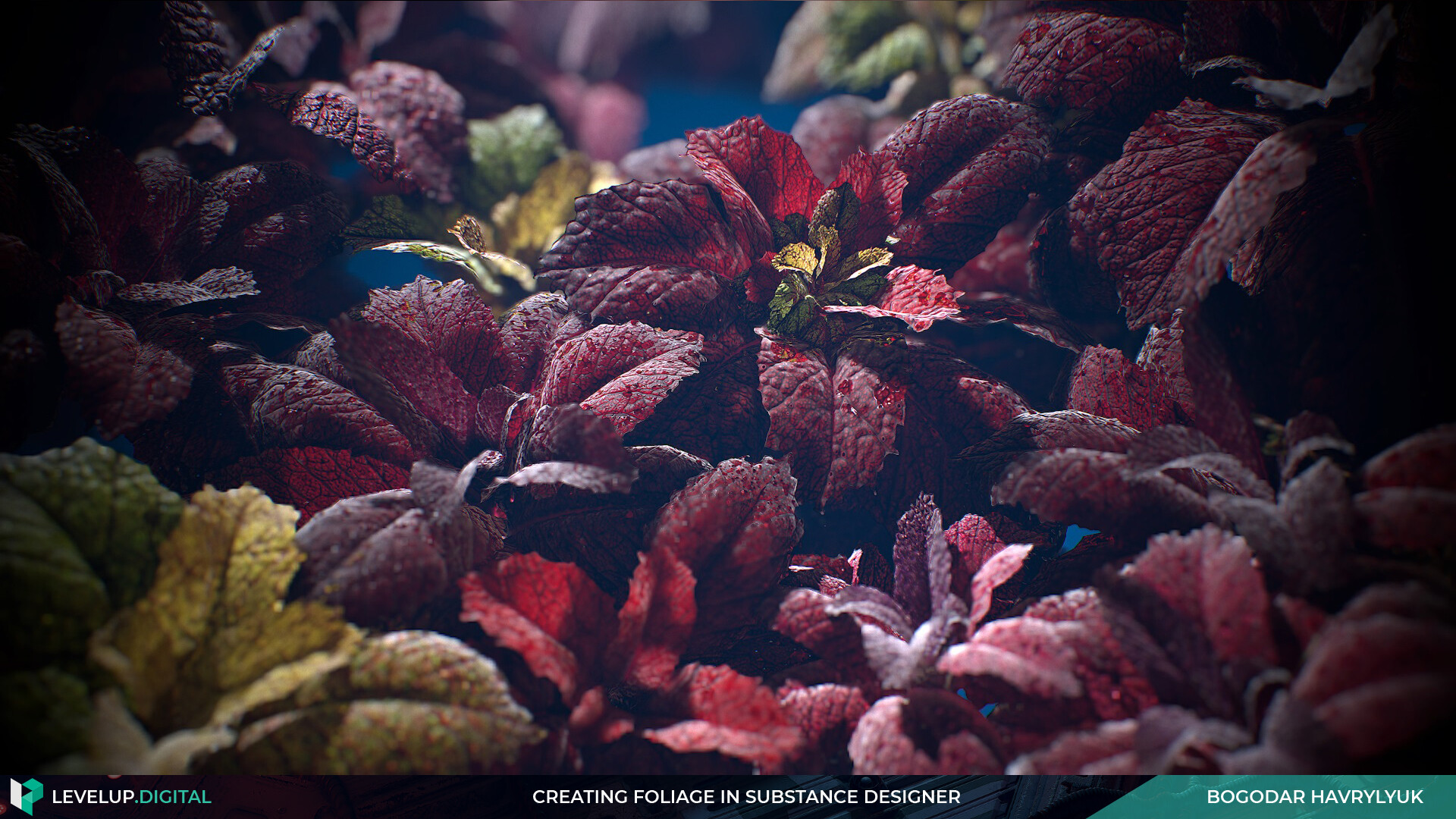 Bogodar Havrylyuk - LevelUp.Digital Tutorial: Creating Foliage in Substance Designer