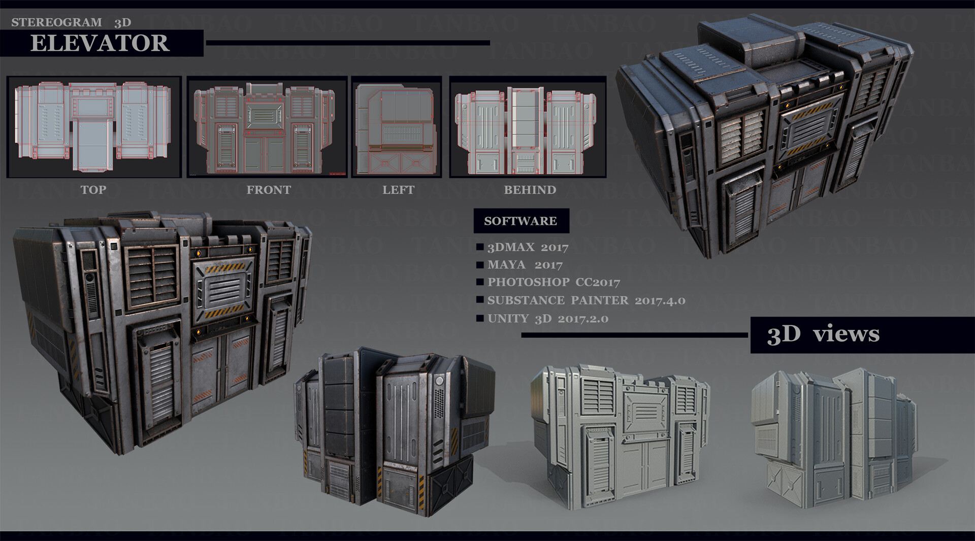 ArtStation - elevator_robots