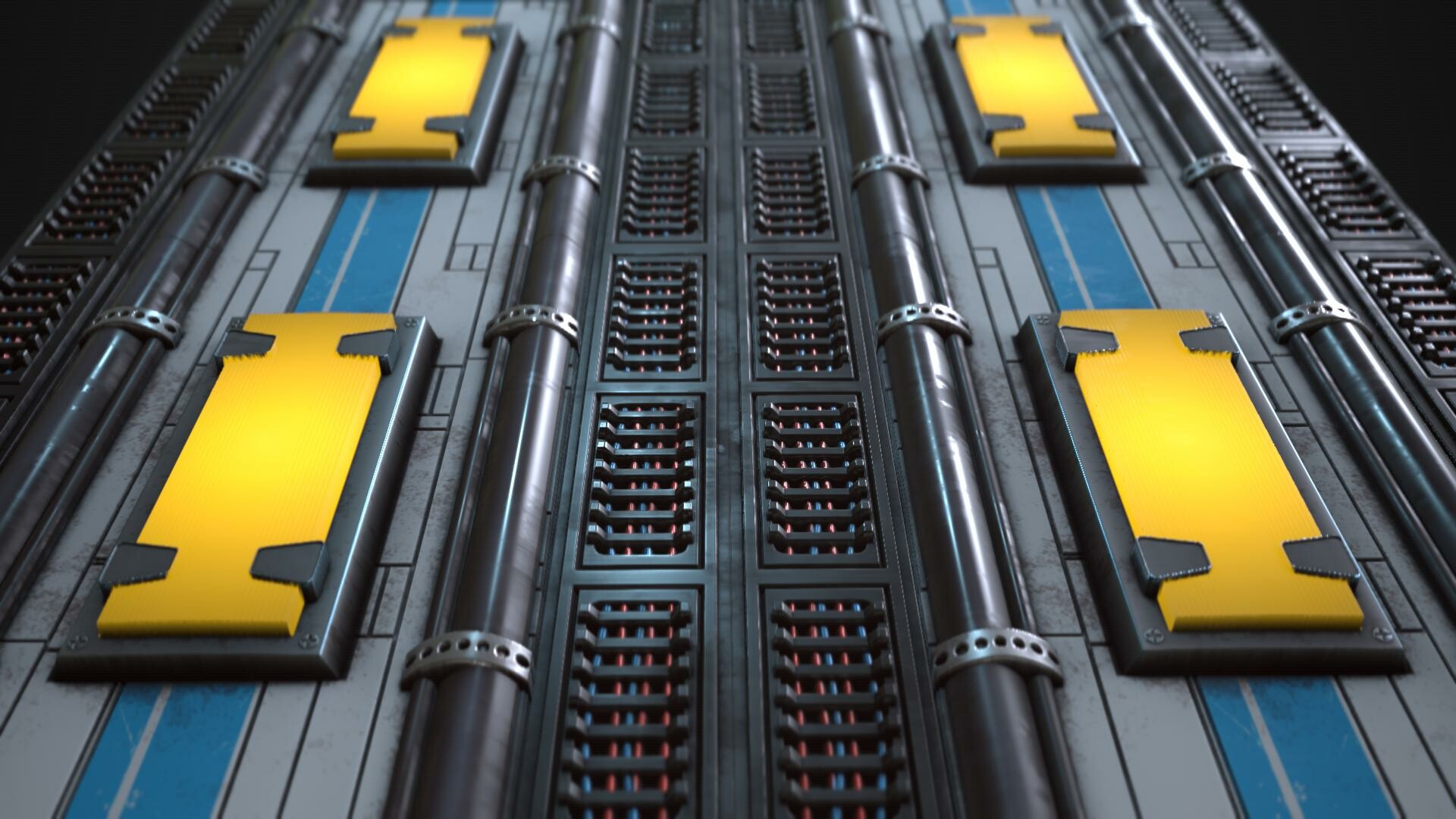 Enrique Vejar Garate - sci-fi roof panel