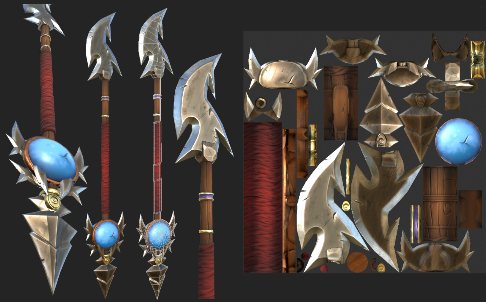 ArtStation - Glaive Weapon