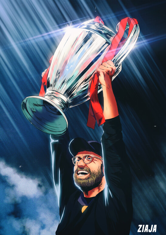ArtStation - We Won Six Times - Jurgen Klopp