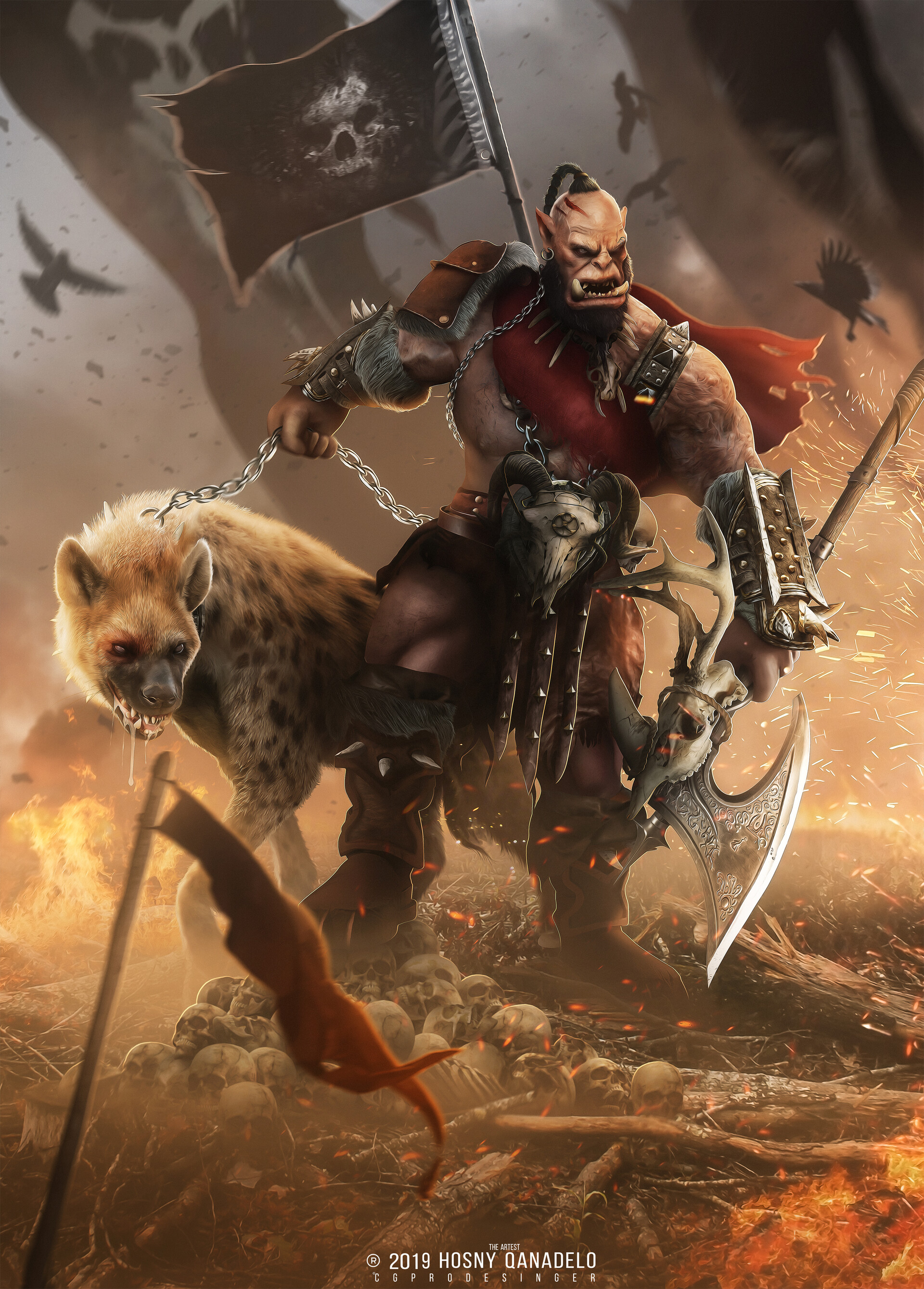 ArtStation - warcraft-Warrior of Hell