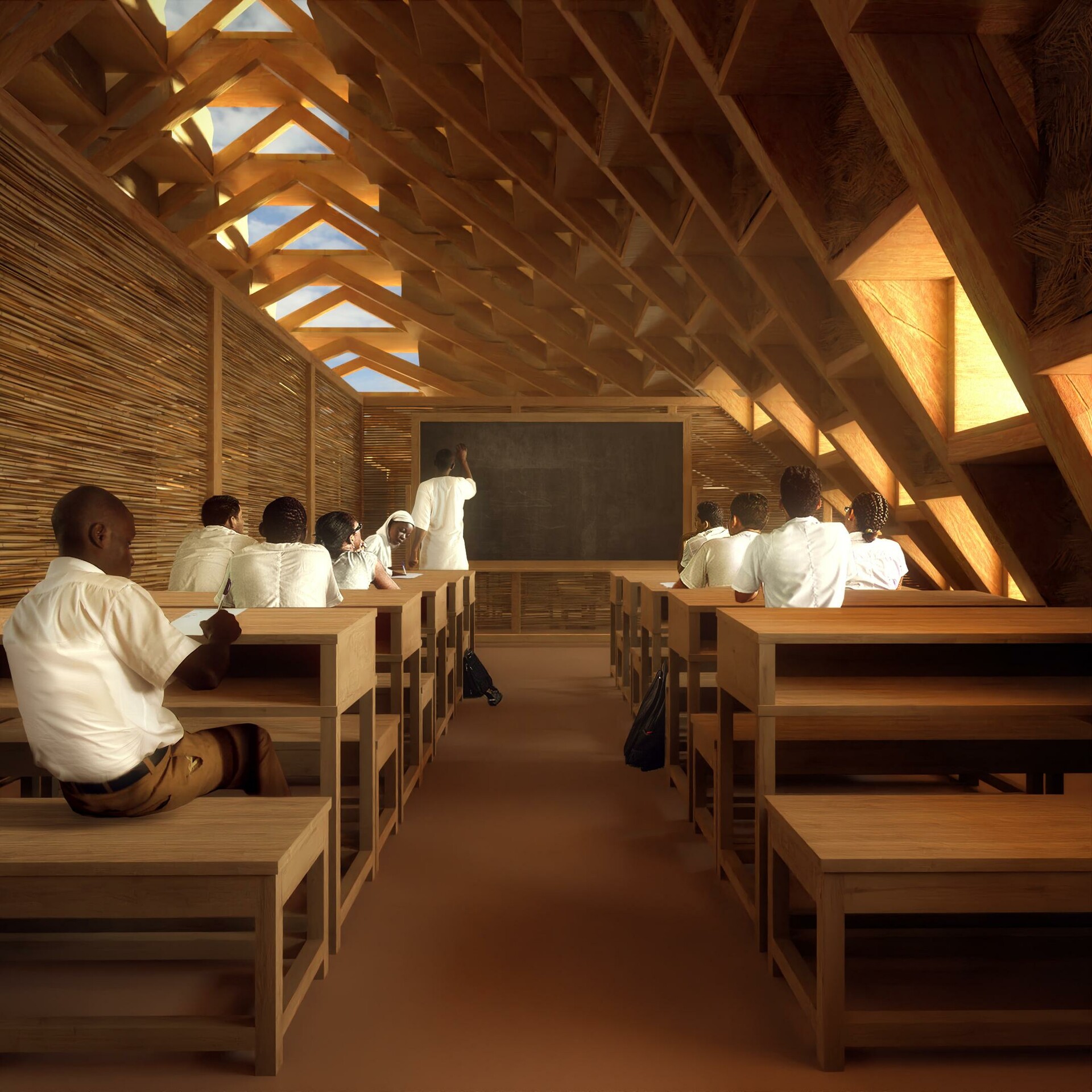 ArtStation - Malawi School