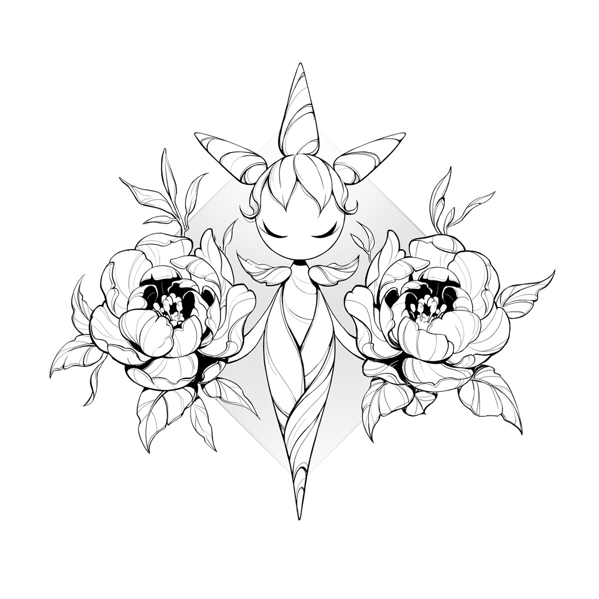 roselia coloring pages