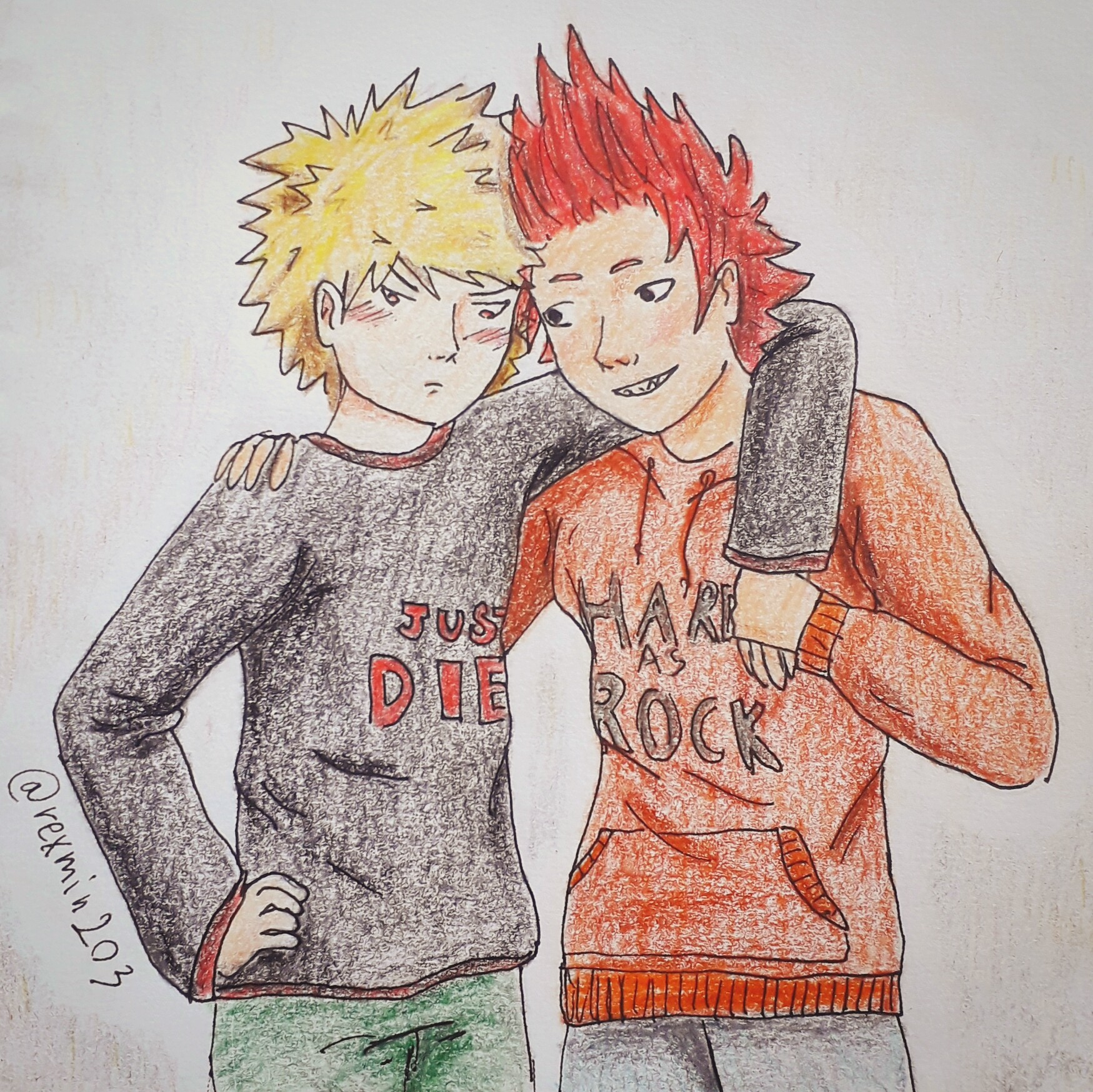 ArtStation - Kiribaku from MHA