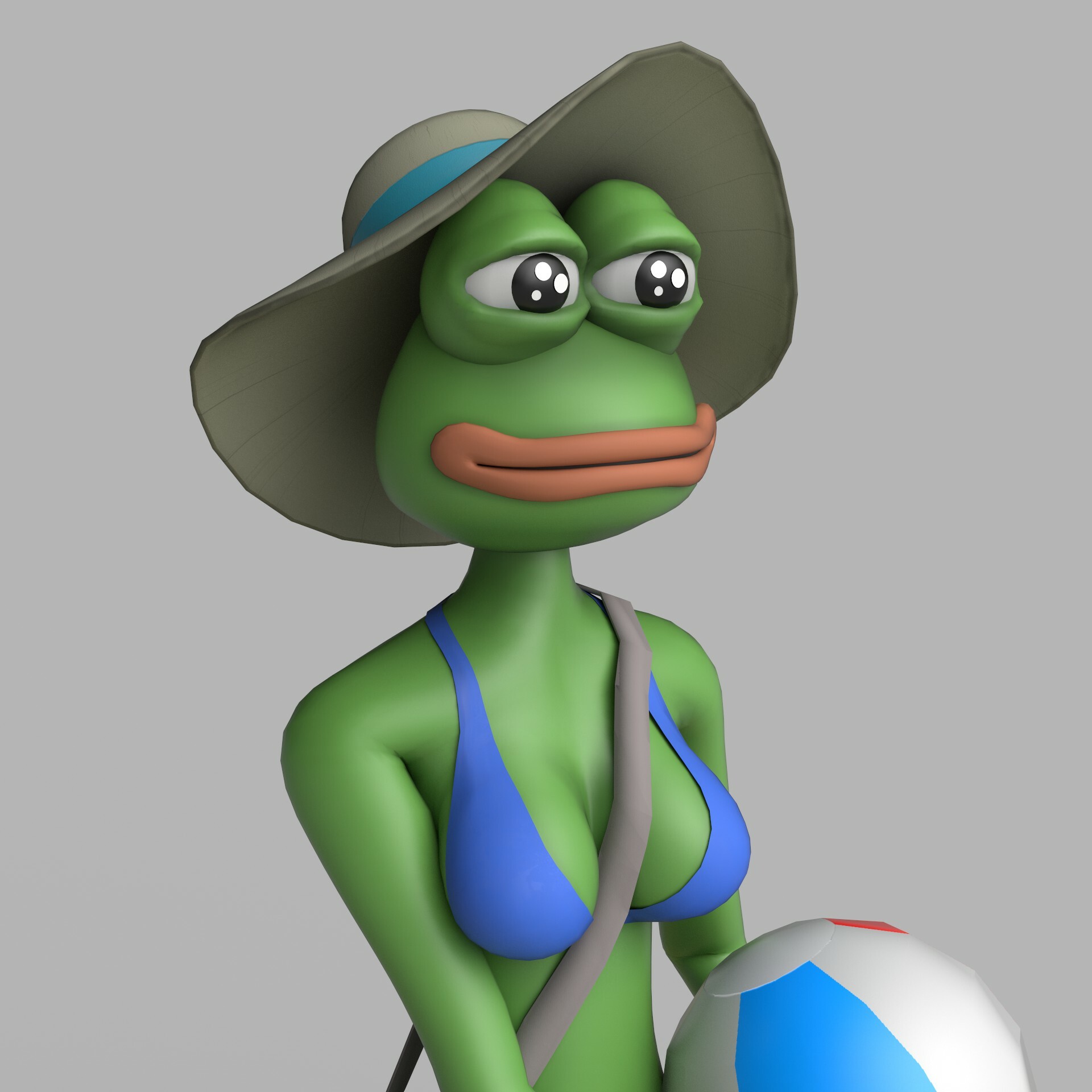 Bryce Porter - Beach Babe Pepe
