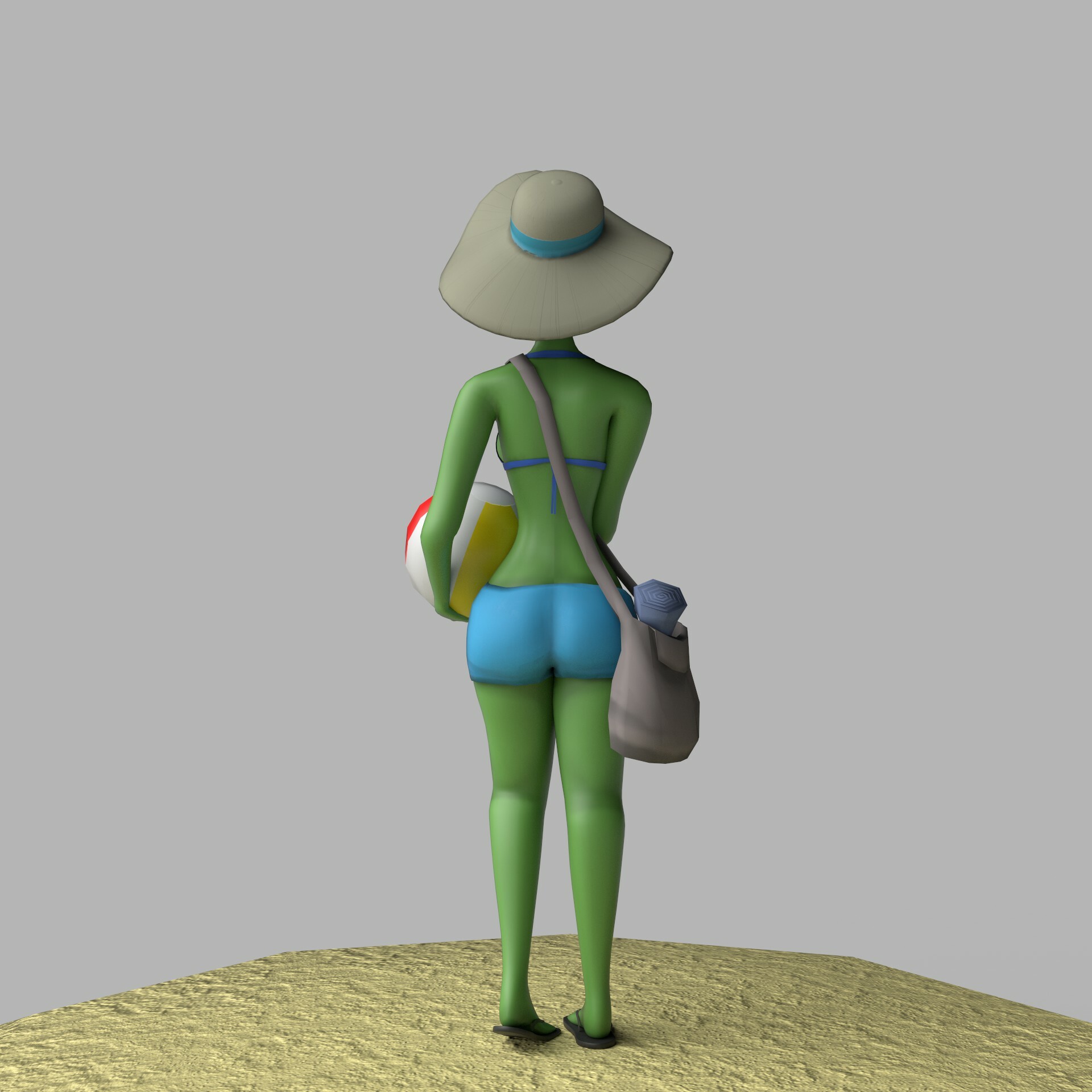 Bryce Porter - Beach Babe Pepe