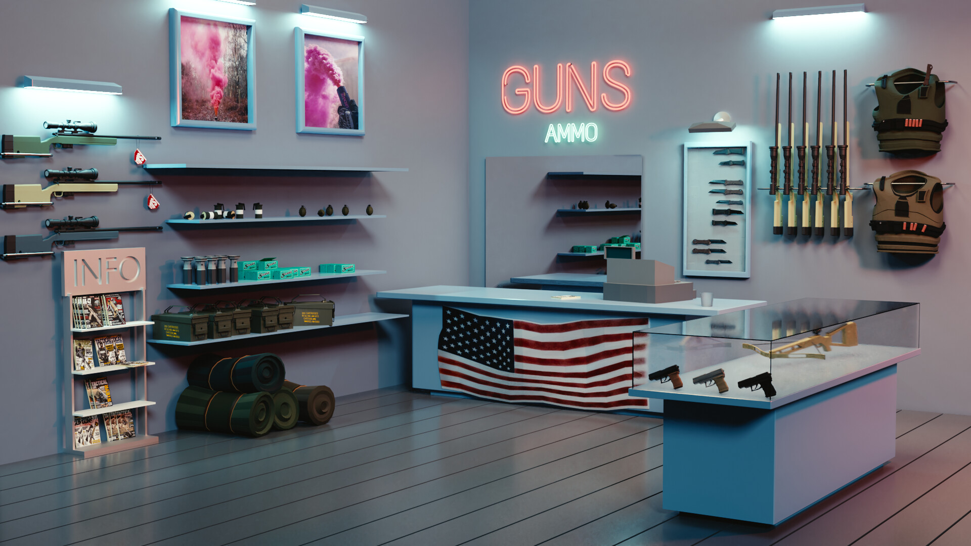 ArtStation - Hunt Shop