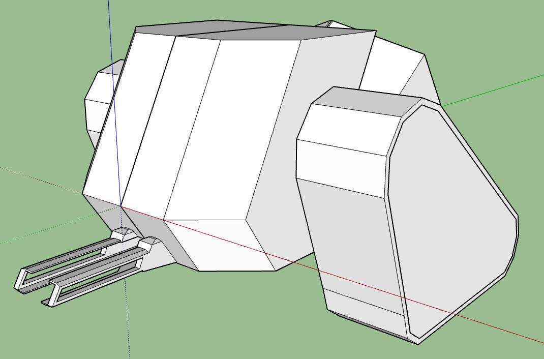 ArtStation - Recoil Minelyer Enemy