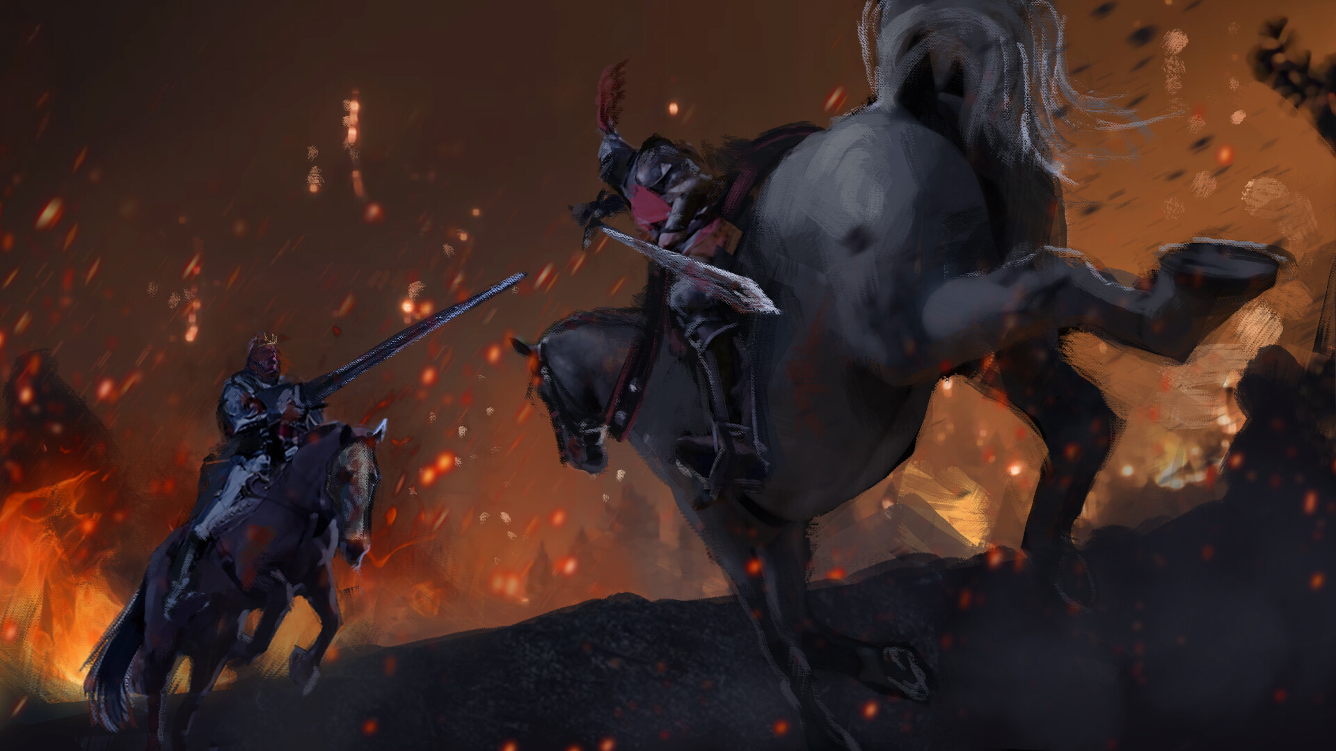 ArtStation - Death of King Arthur