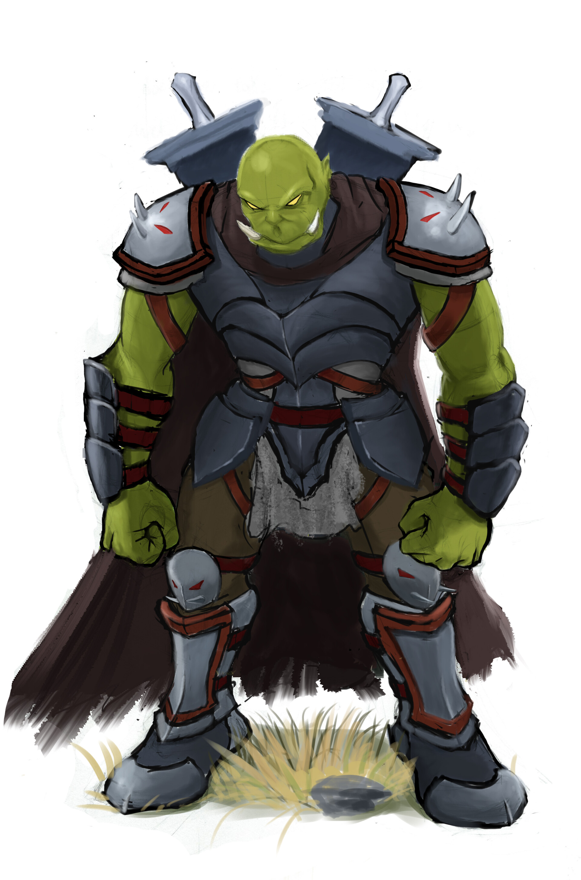 ArtStation - Exiled Orc