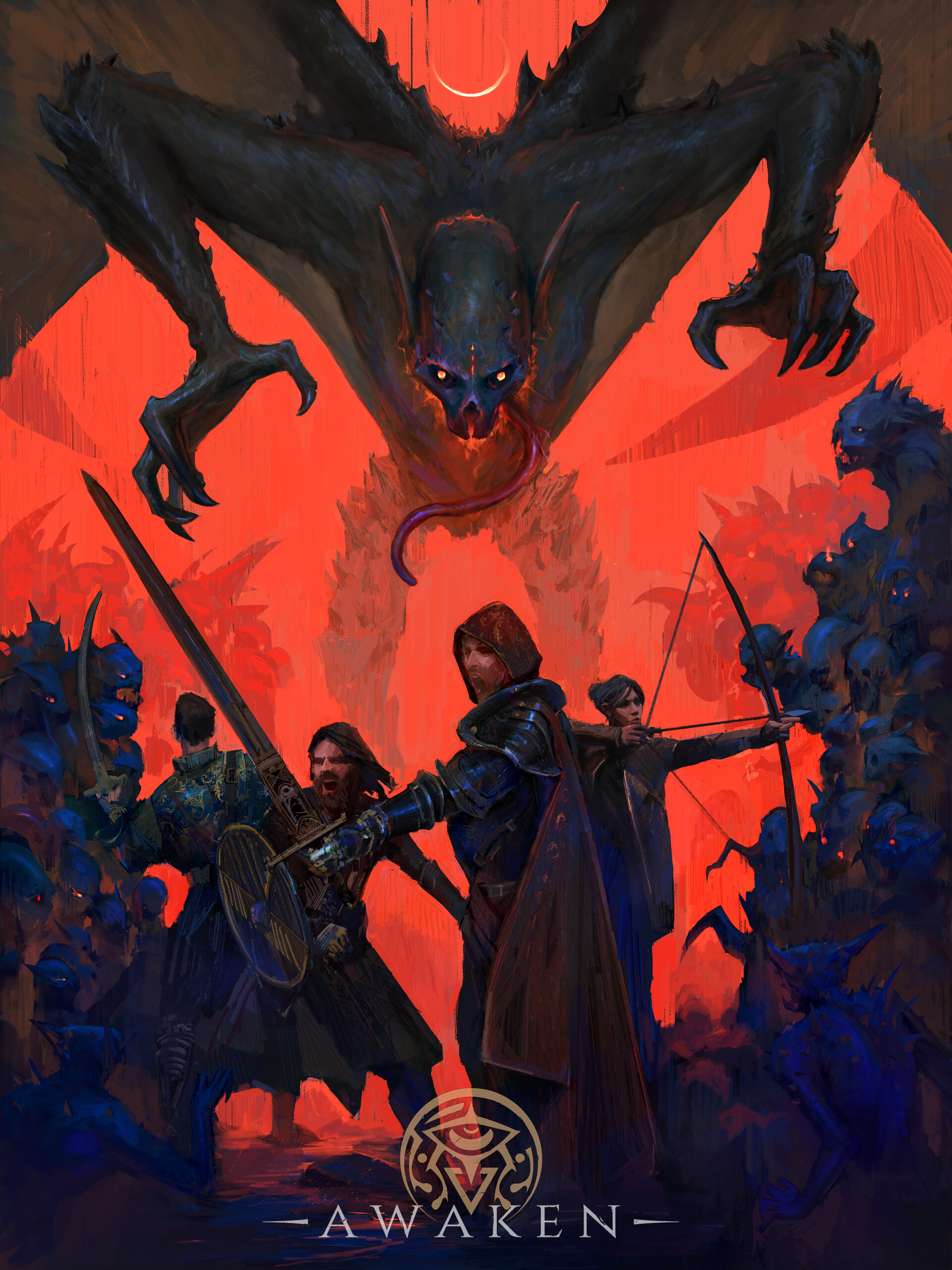 ArtStation - Awaken RPG cover