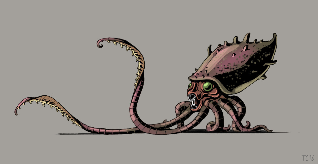 Tom Cleave - Land Squid!