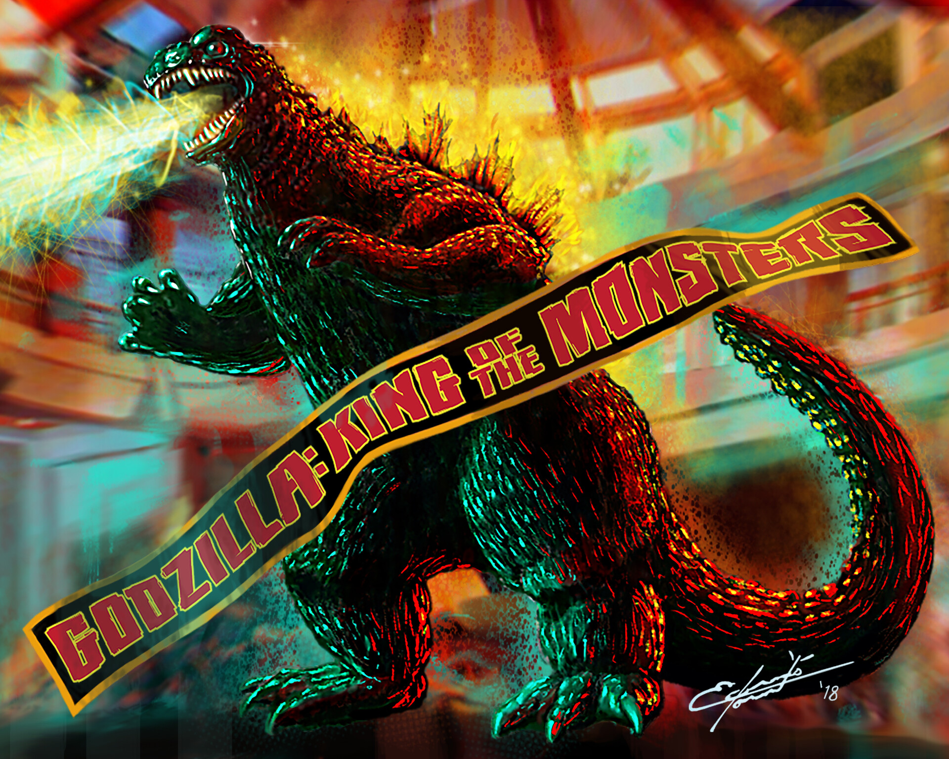 ArtStation - Godzilla, King of the Monsters