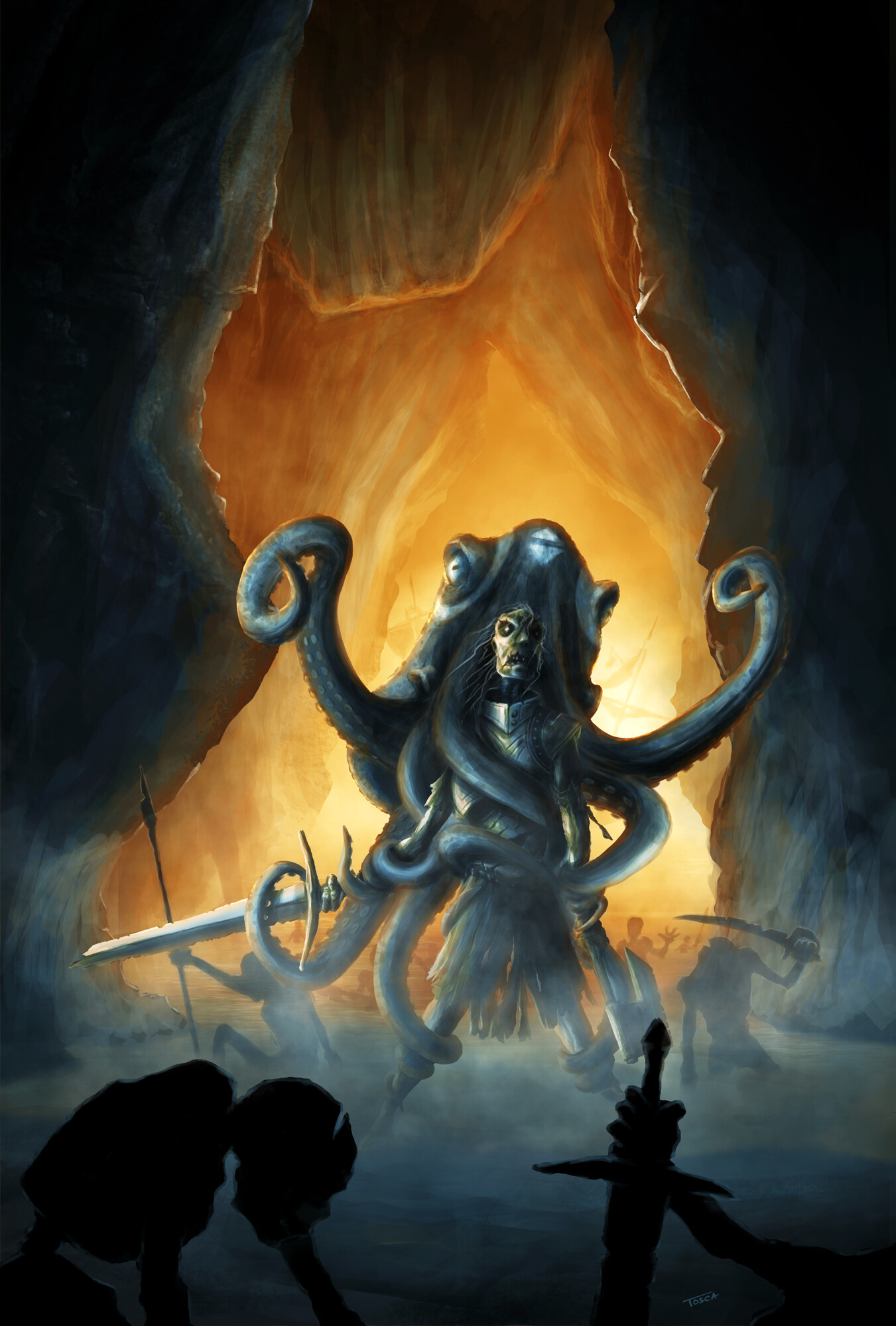 ArtStation - Necroman octopus