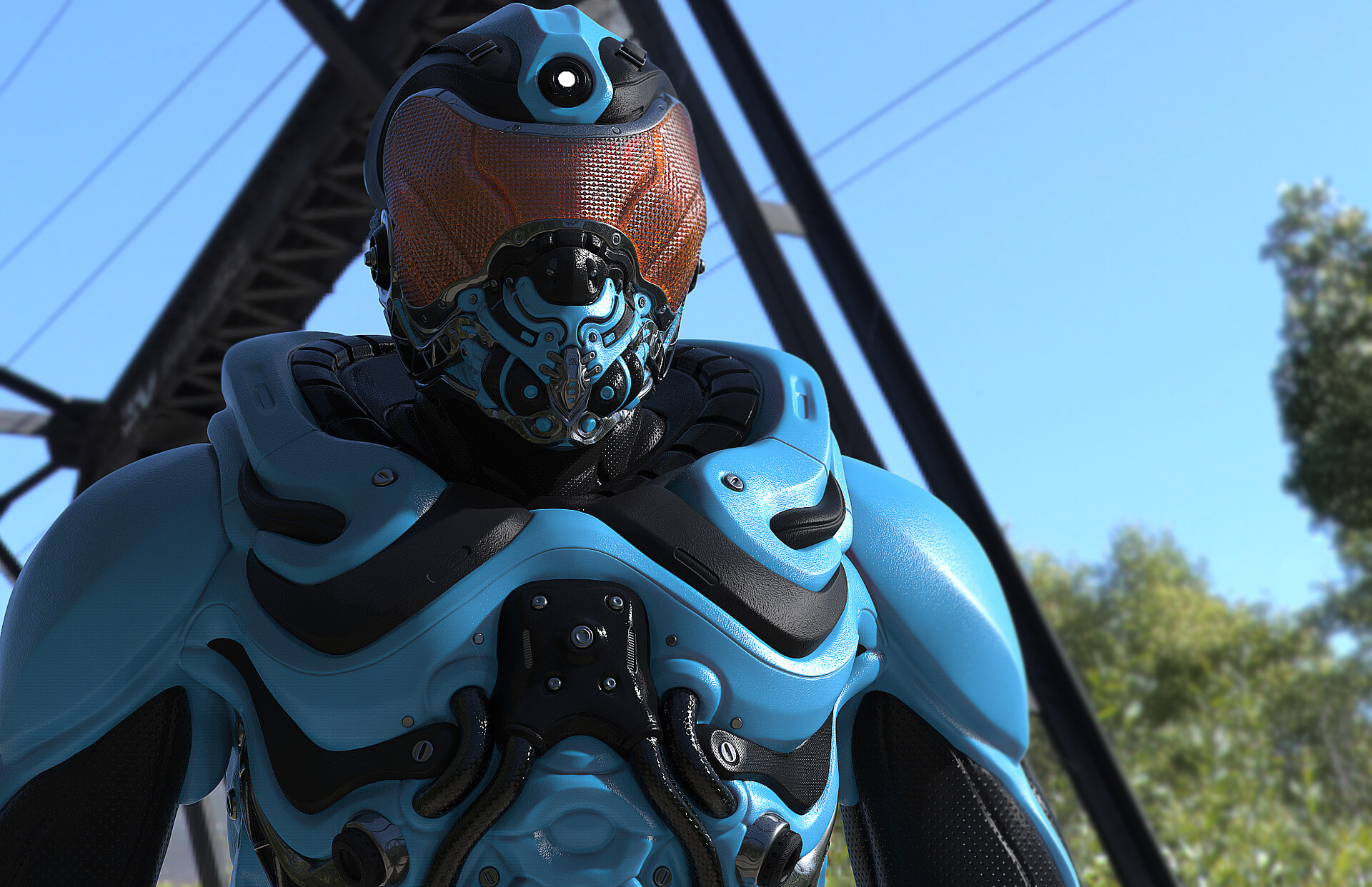 ArtStation - Blue Suit