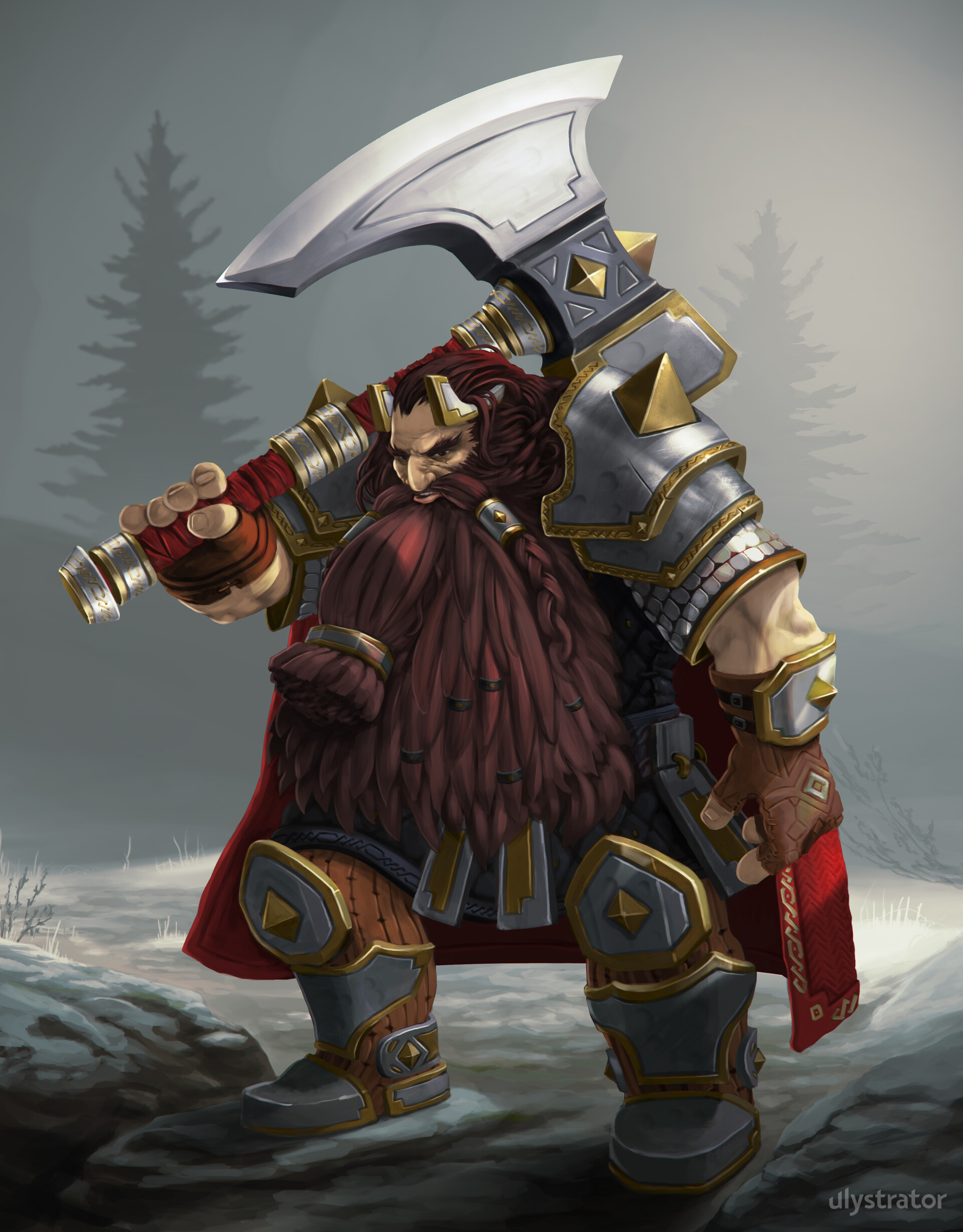 ArtStation - The prince Dwarf