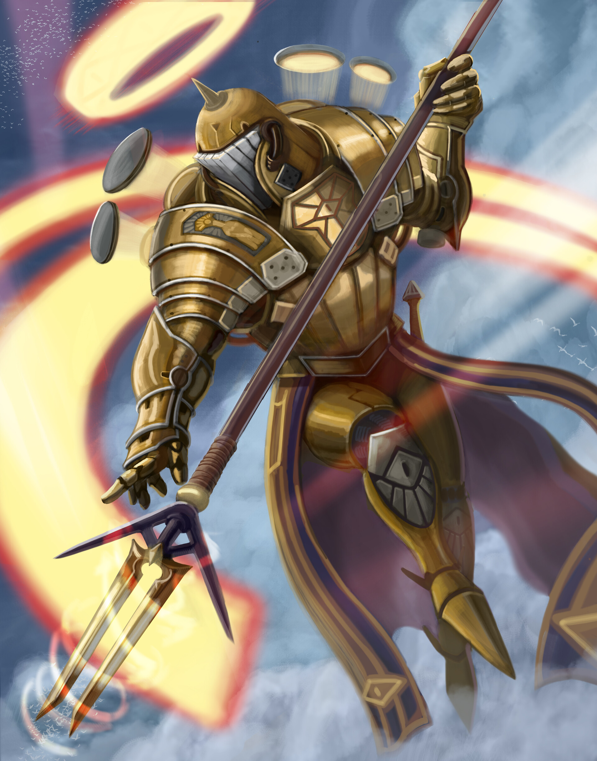 ArtStation - SANCTUM THROWING SPEAR