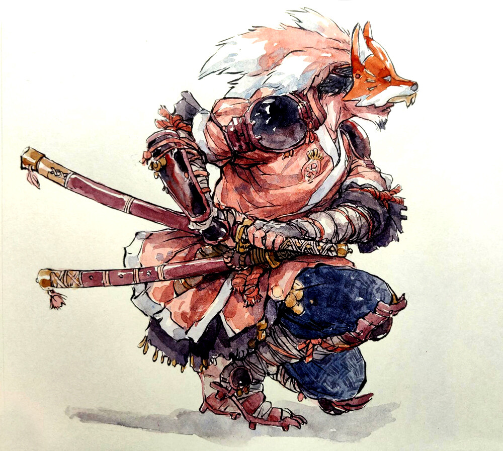 Ricardo Robles - Watercolour Sketches