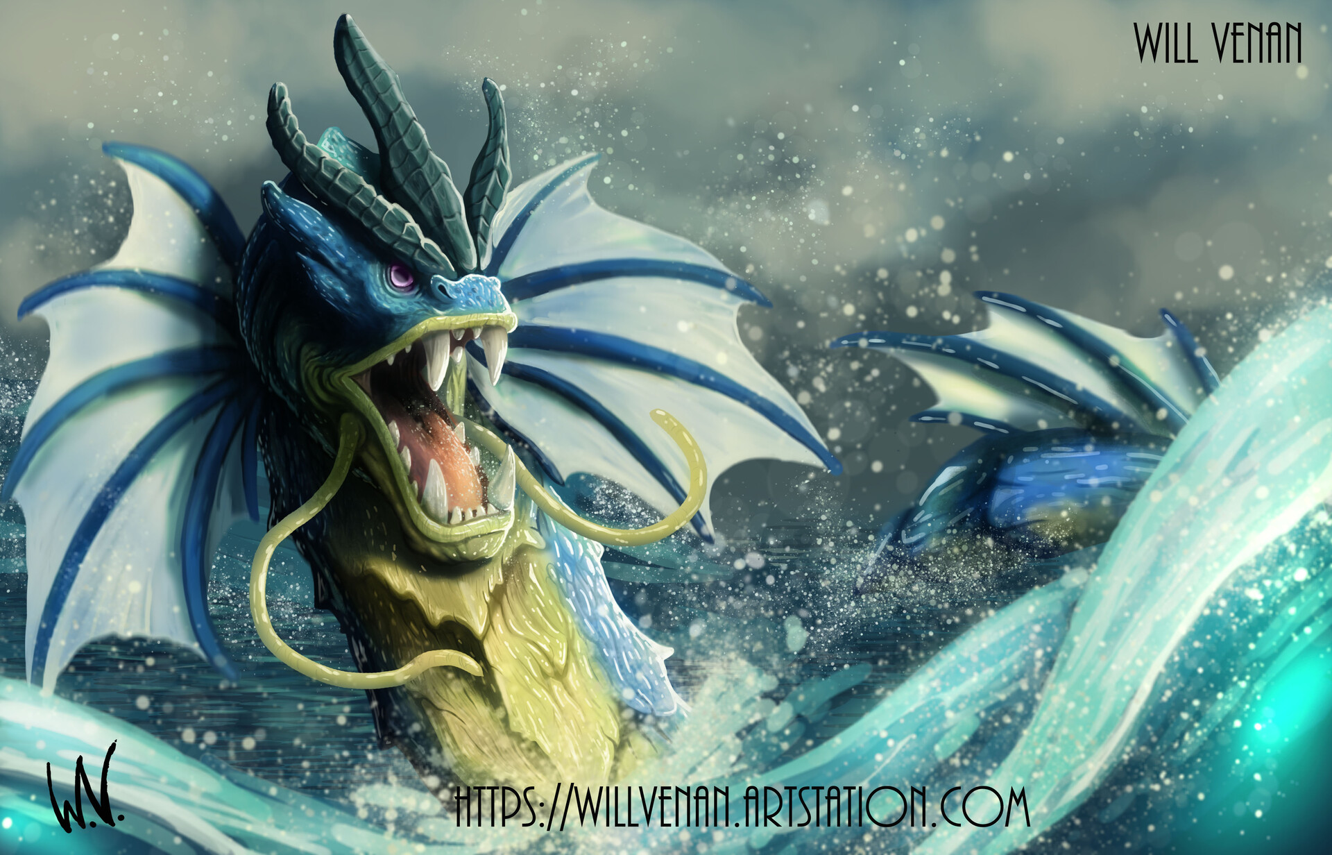 ArtStation - Gyarados