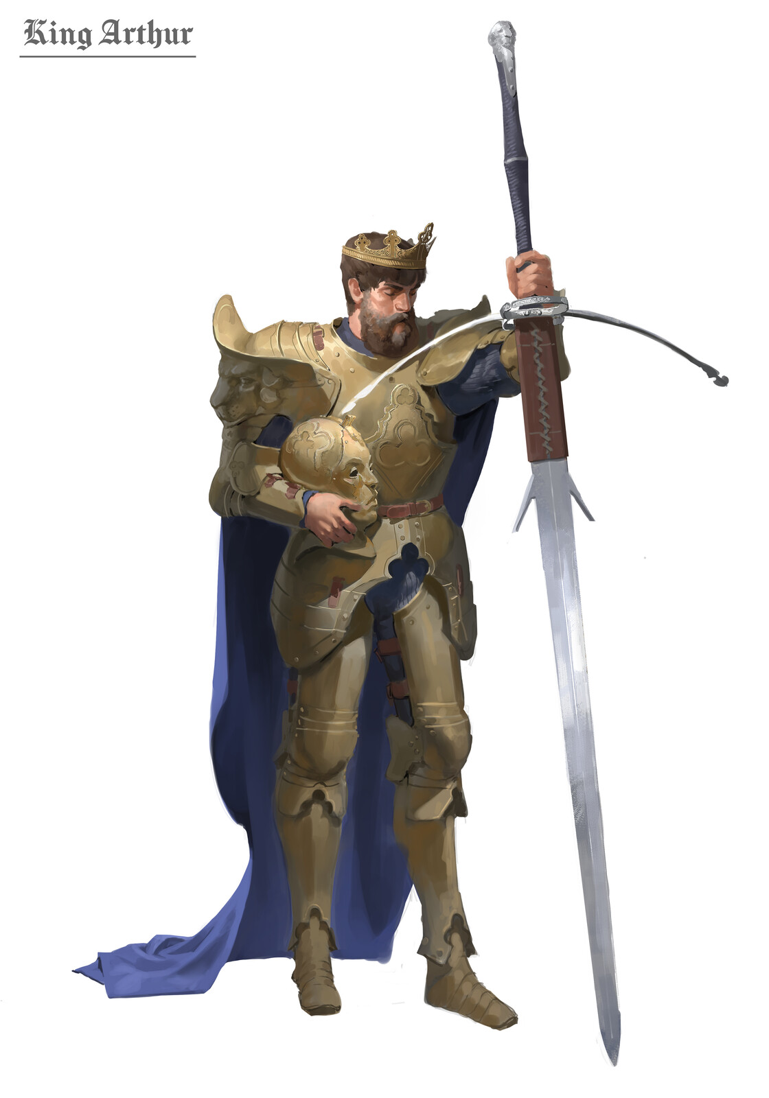 Pedro Krüger - The Legend of King Arthur - Character Design Challenge