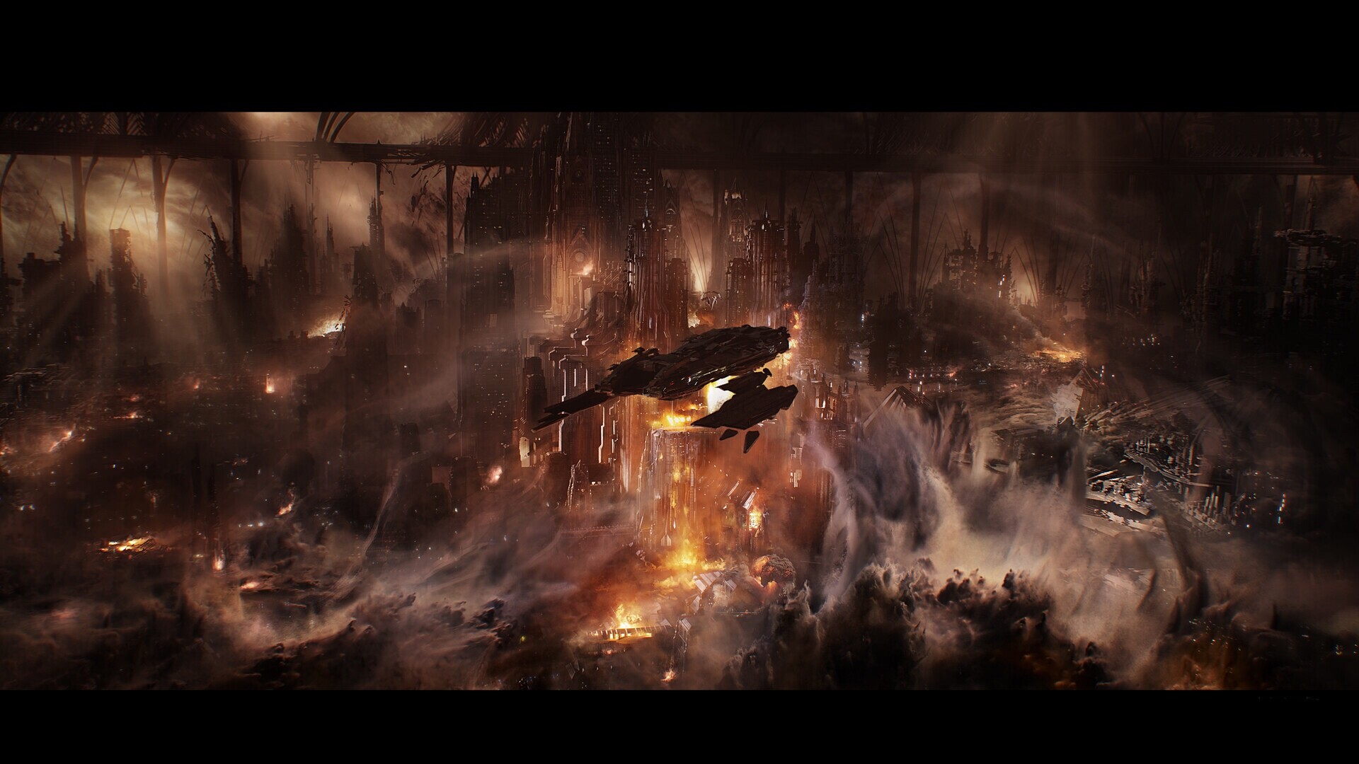 Jonathan Opgenhaffen - Jupiter Ascending - Refinery wormhole keyart