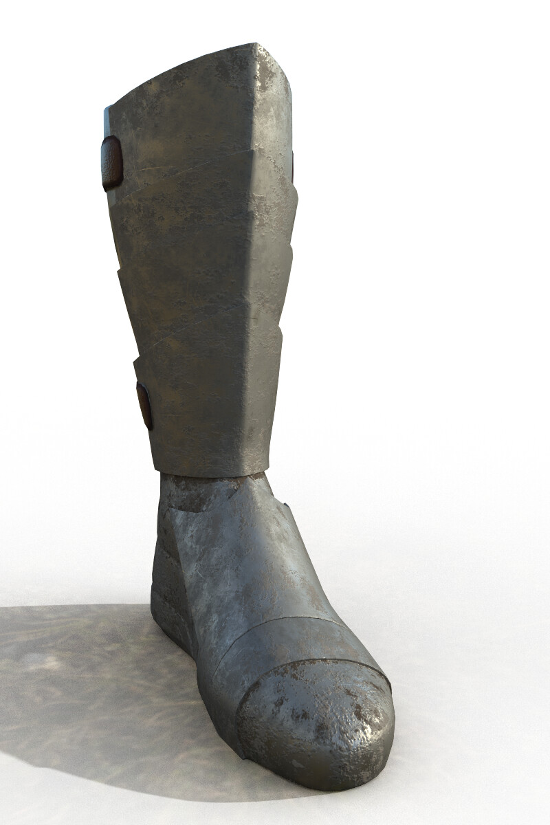 ArtStation - 3D Boot Model