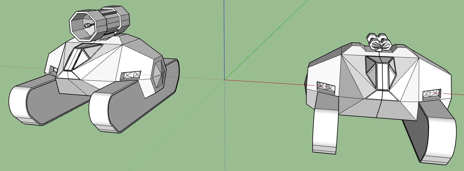 ArtStation - Laser and Sonic Tank
