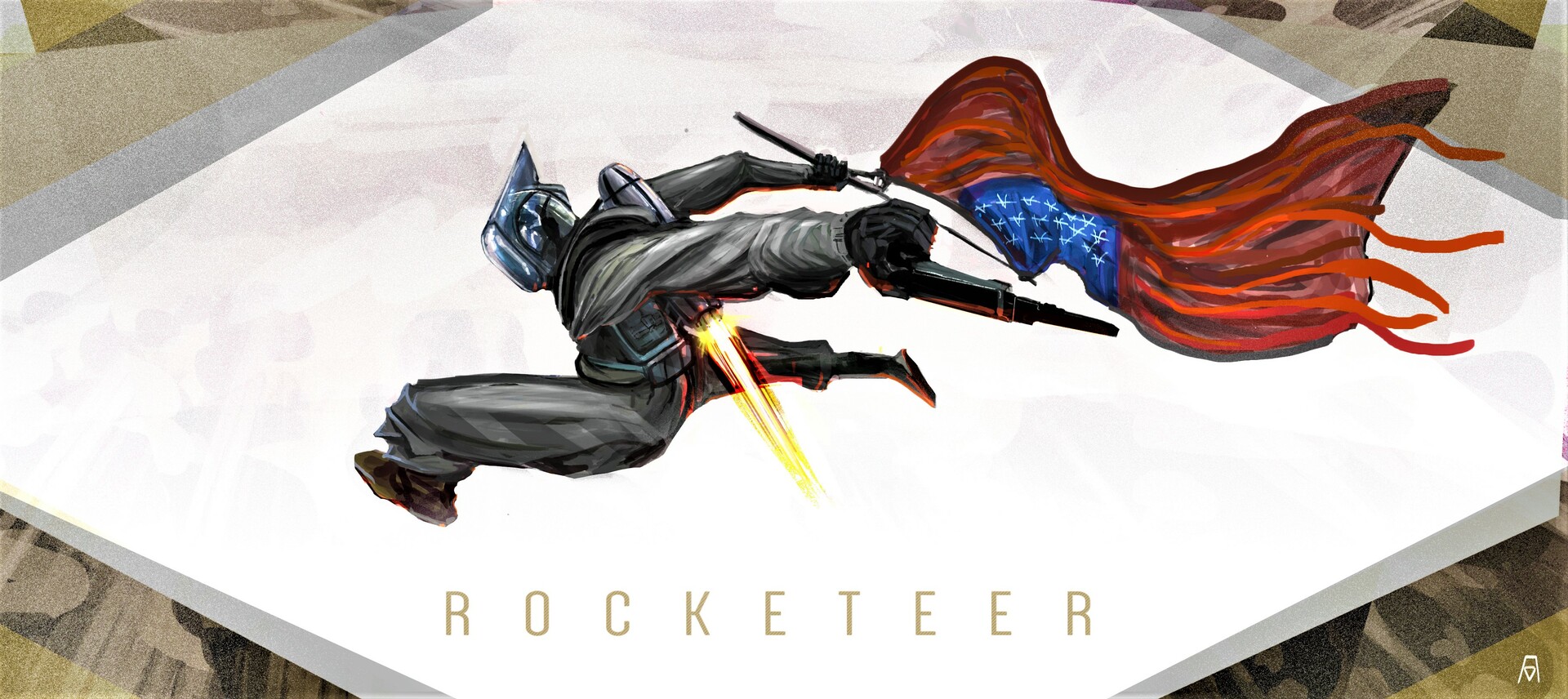 ArtStation - Rocketeer Fan Art