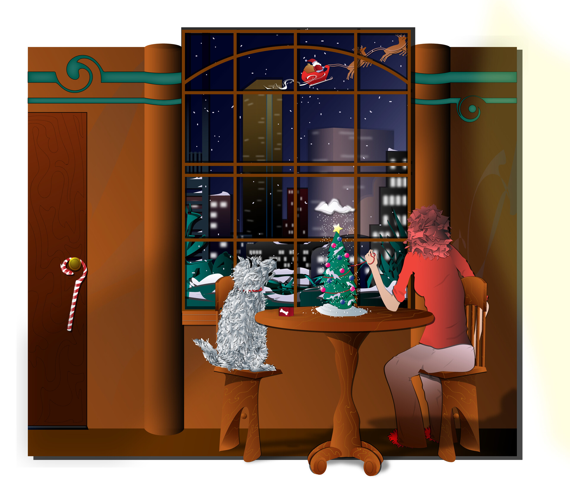 ArtStation - Christmas Magic 2015