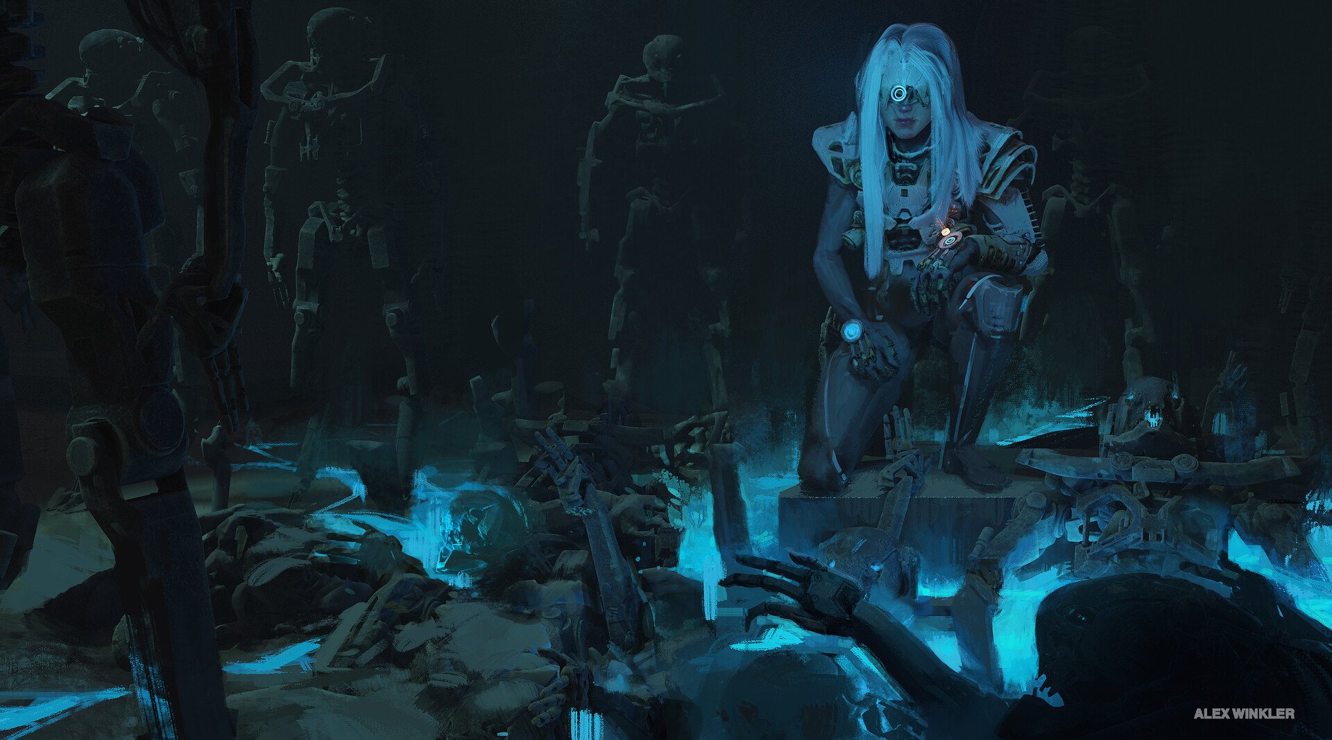 ArtStation - A Necromancer - Broken Machines Pt3