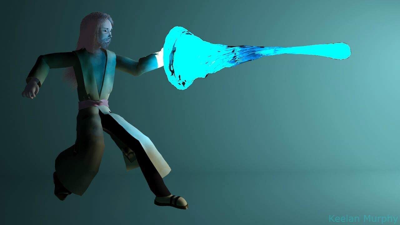 ArtStation - Jesus in Ironman pose